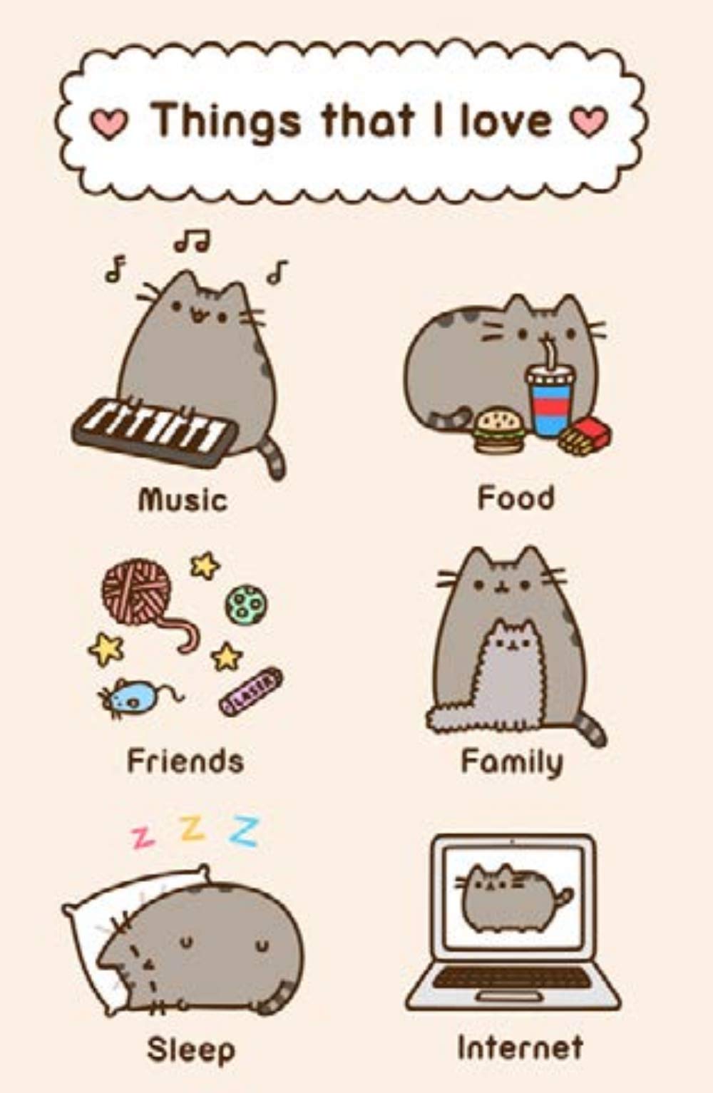 I Am Pusheen the Cat: Picture book of children's growth by Edna West ...