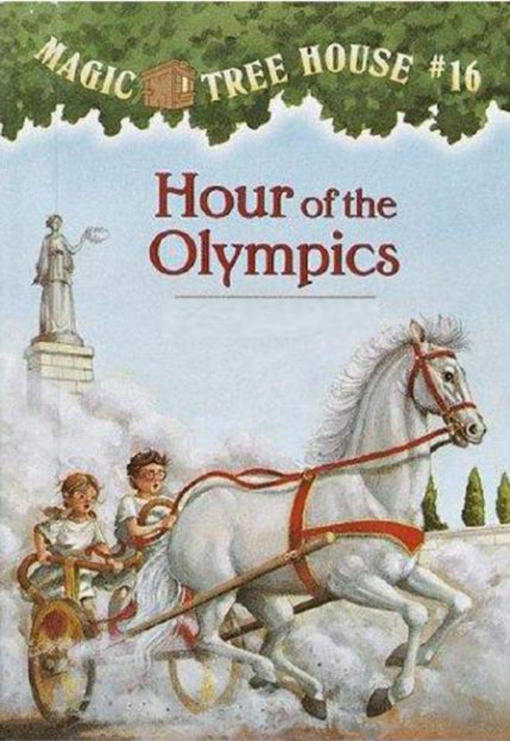 Illustrated Magic Tree House 16 Hour of the Olympics: World's best ...