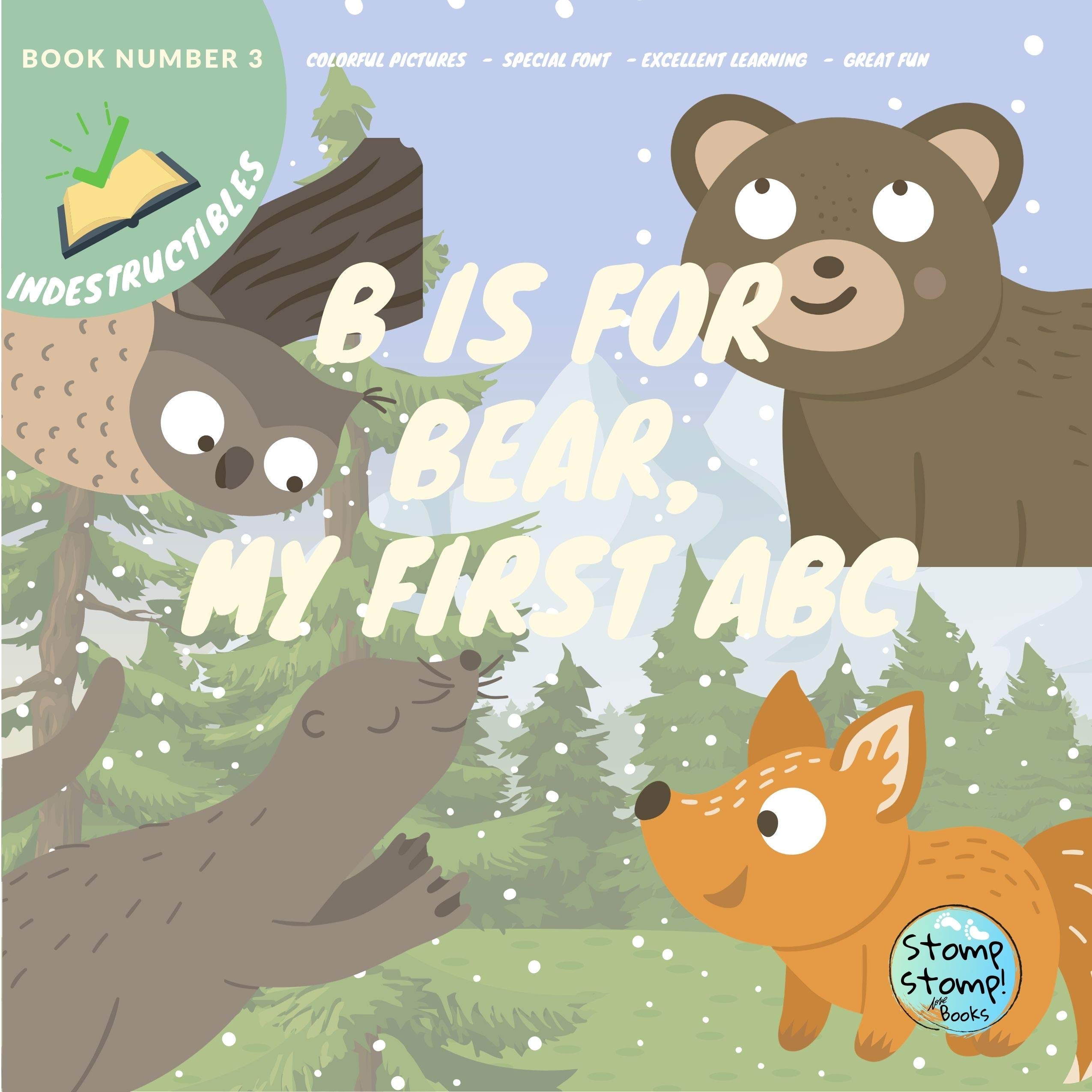 B is For Bear My First ABC: Wonderful Book Gift for Mother and Little ...