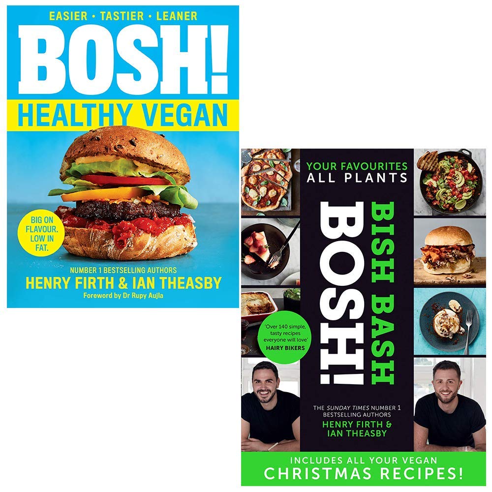 Bosh! Healthy Vegan, [Hardcover] Bish Bash Bosh 2 Books Collection Set ...