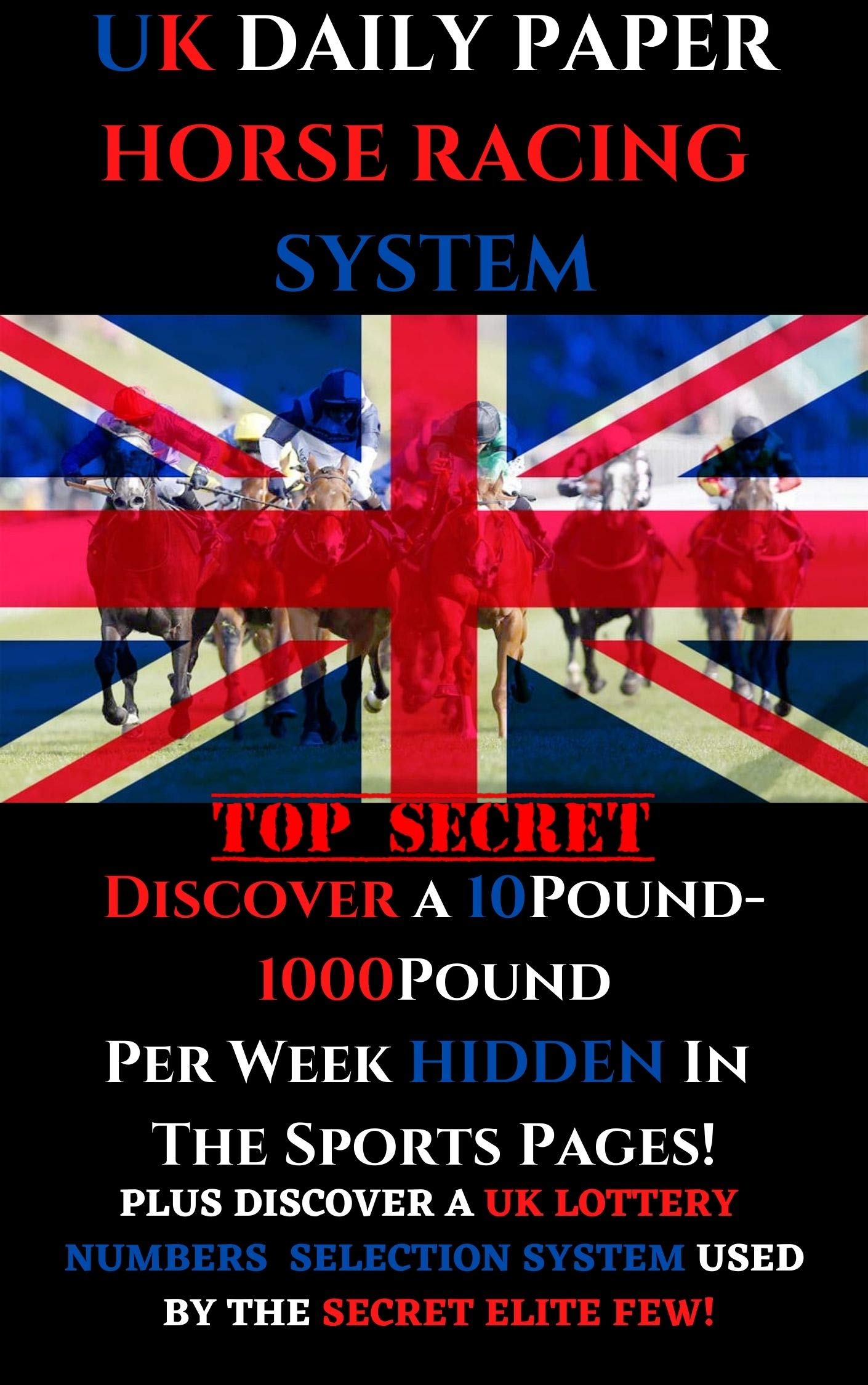 UK Daily Paper Horse Racing System: UK Horse Betting System by Clifford ...