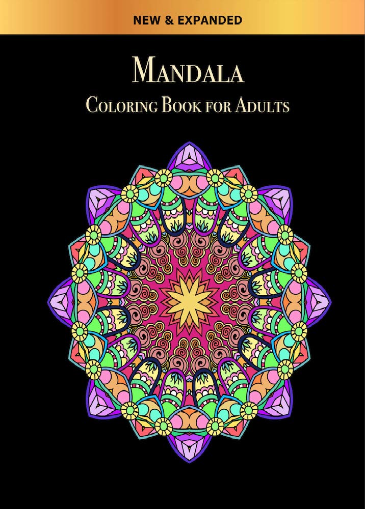 Mandala Coloring Book For Adults: Stress Relieving Mandala Designs for Adults Relaxation by Yuto ...