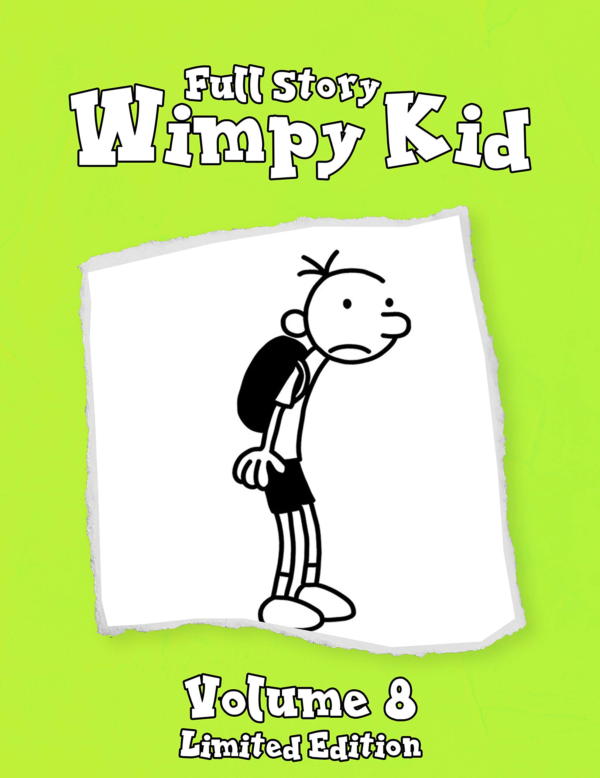 Full Story Wimpy Kid Funny Childrens Books Vol 8: Wimpy Kid Limited ...