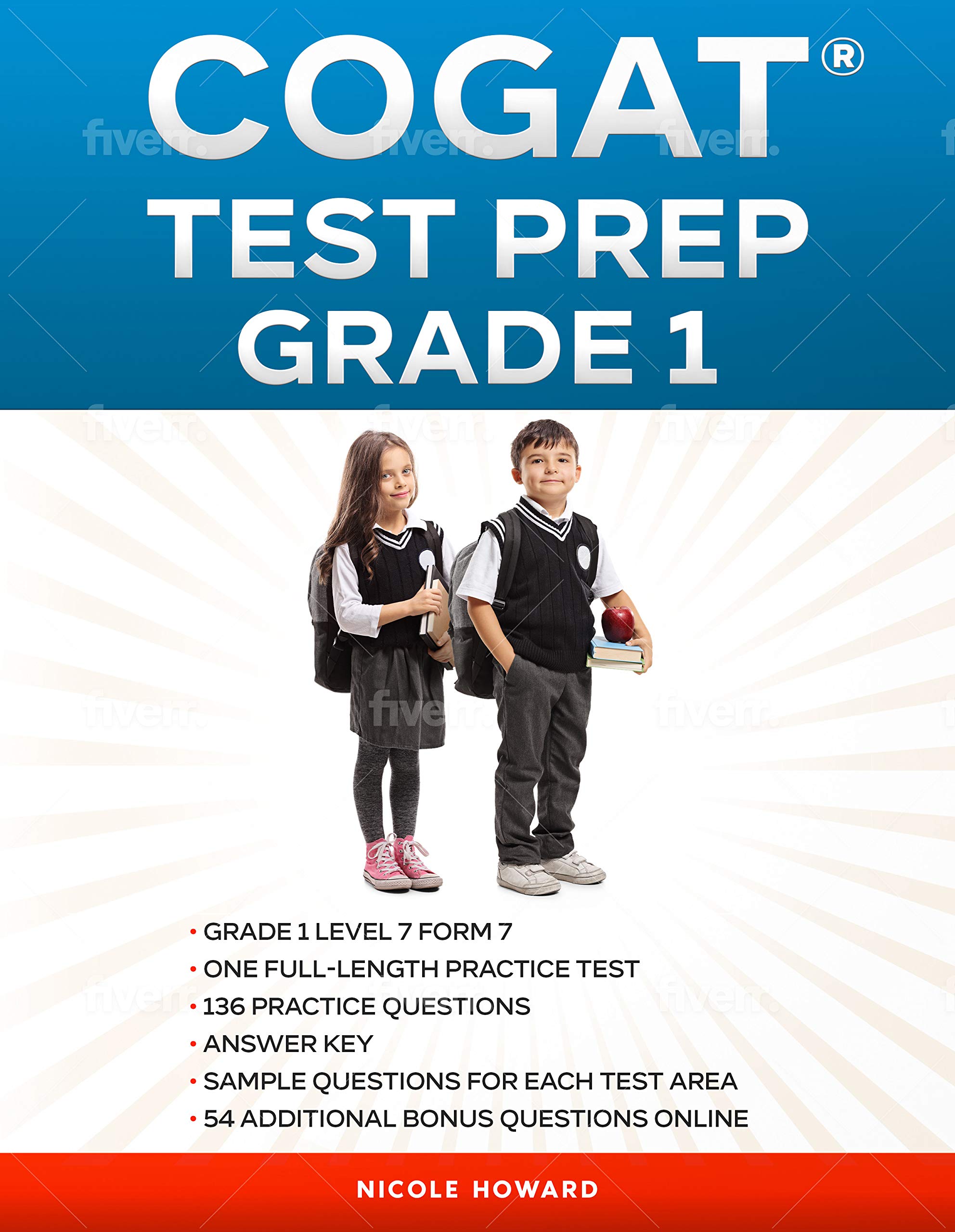 COGAT® TEST PREP GRADE 1: Grade 1, Level 7, Form 7,One Full-Length ...