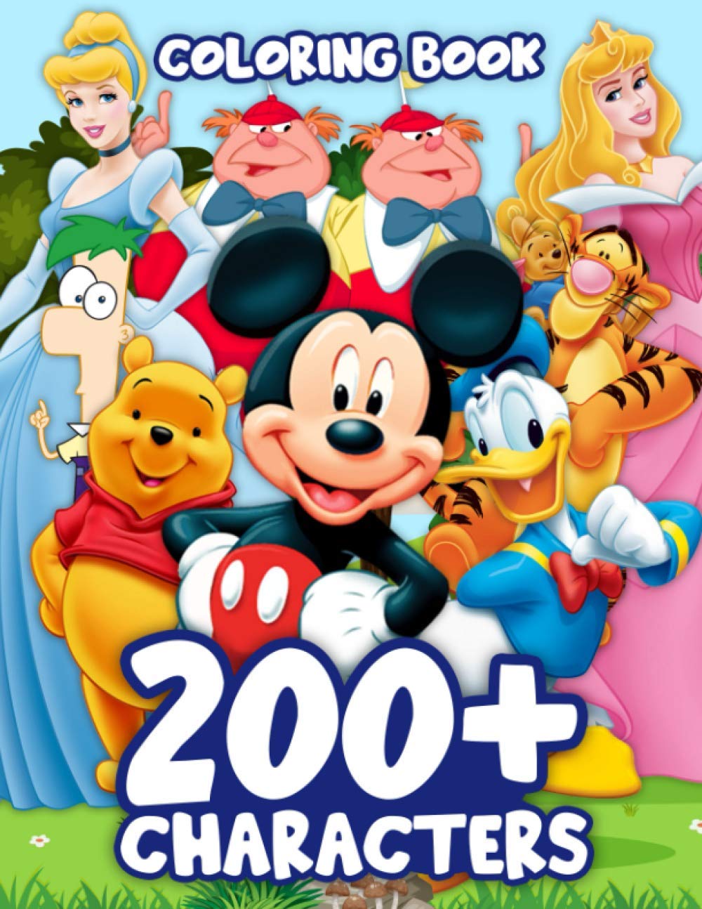 200+ Characters Coloring Book: The Book With All The Characters You ...