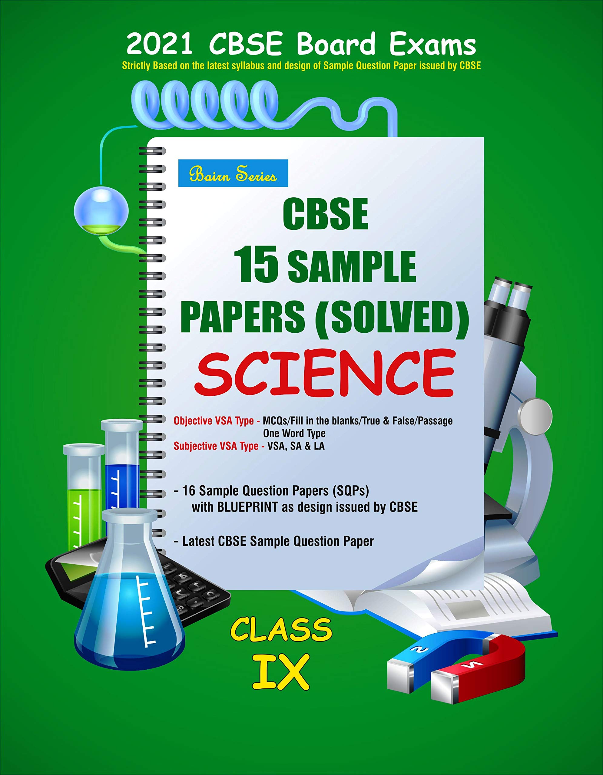 CBSE Sample Question Paper Class 9 Science Book by Panel of Authors ...