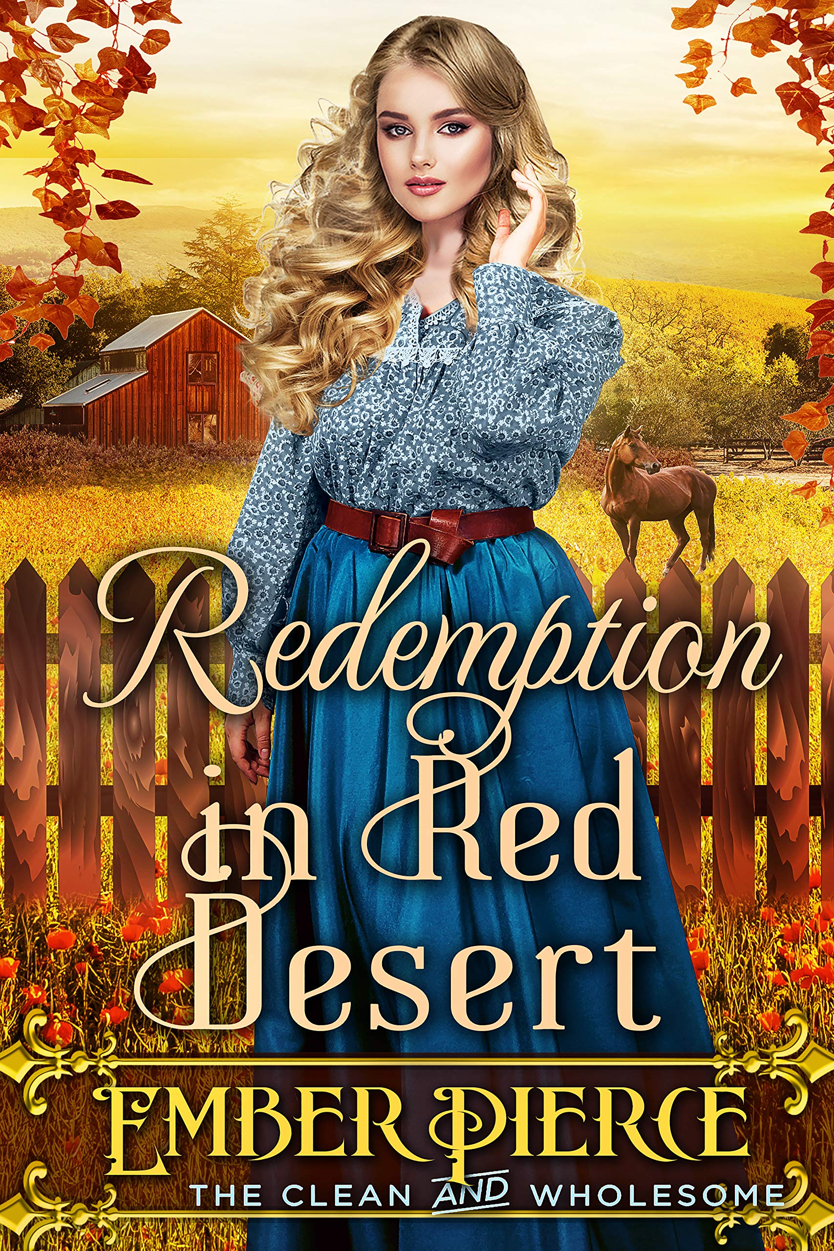 Redemption In Red Desert: A Clean Western Historical Romance Novel by ...