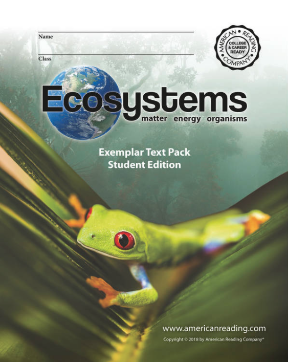 Ecosystems: Matter, Energy, Organisms by American Reading Company ...