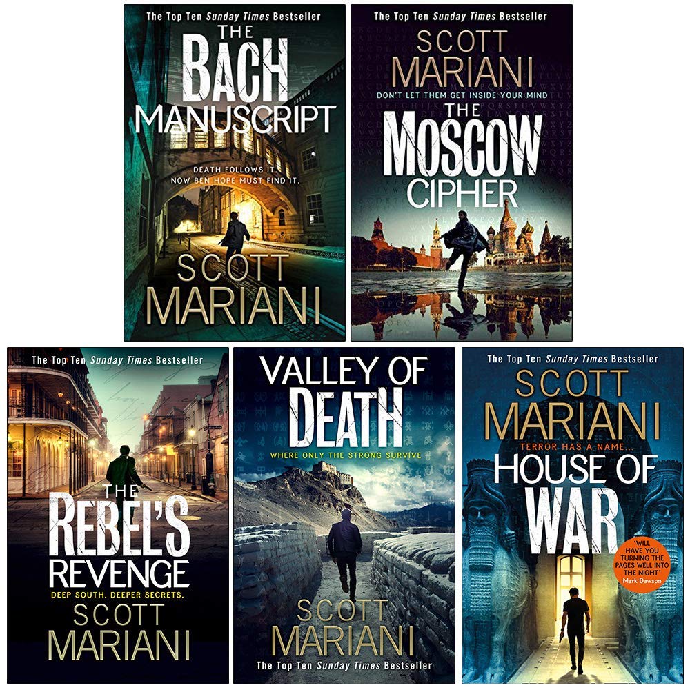 Scott Mariani Collection Ben Hope Series 4: 5 Books Set by Scott ...