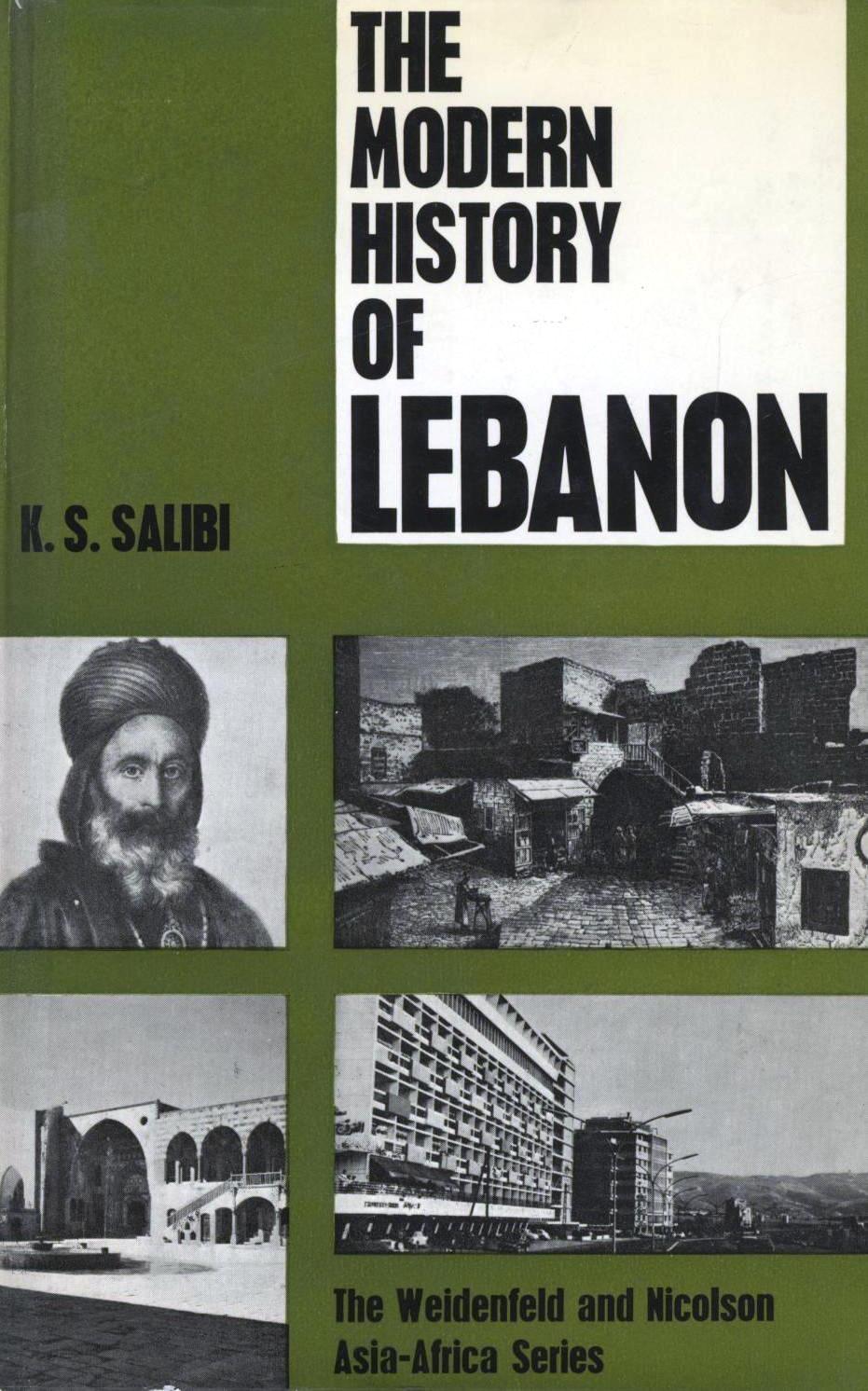 The Modern History Of Lebanon by Kamal Salibi | Goodreads