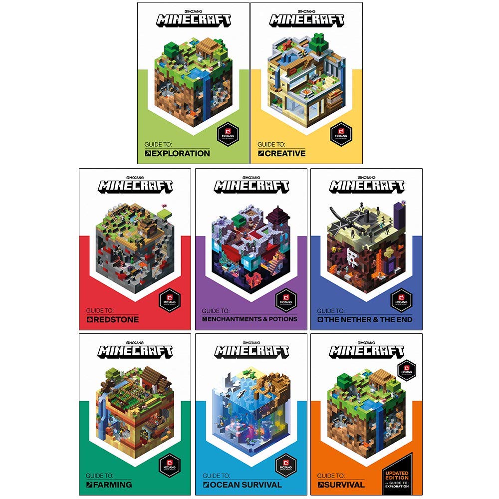 Minecraft Guide Collection 8 Books Collection Set by Mojang AB | Goodreads
