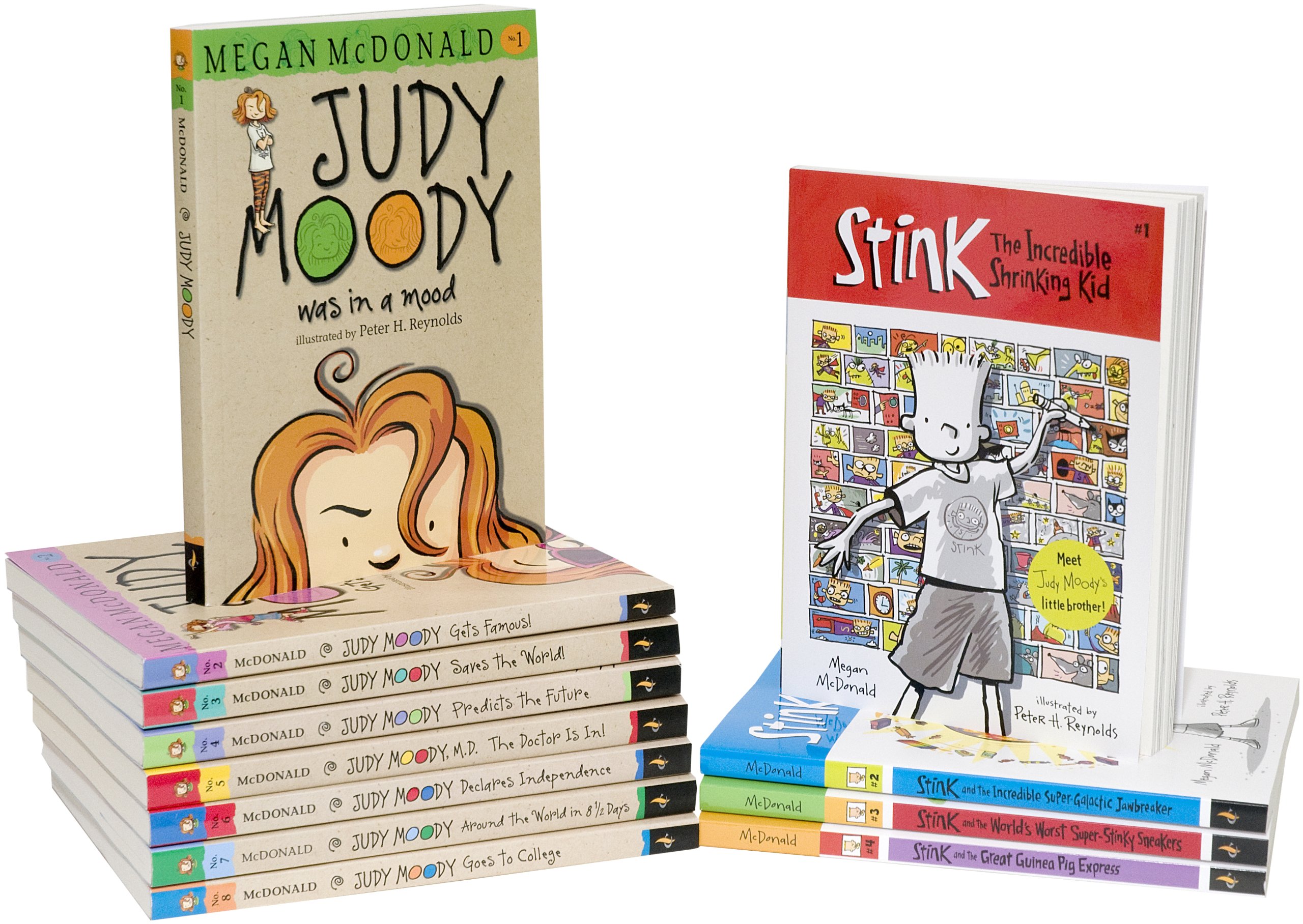 Judy Moody & Stink Collection: Judy Moody Books 1-8 & Stink Books 1-4 ...