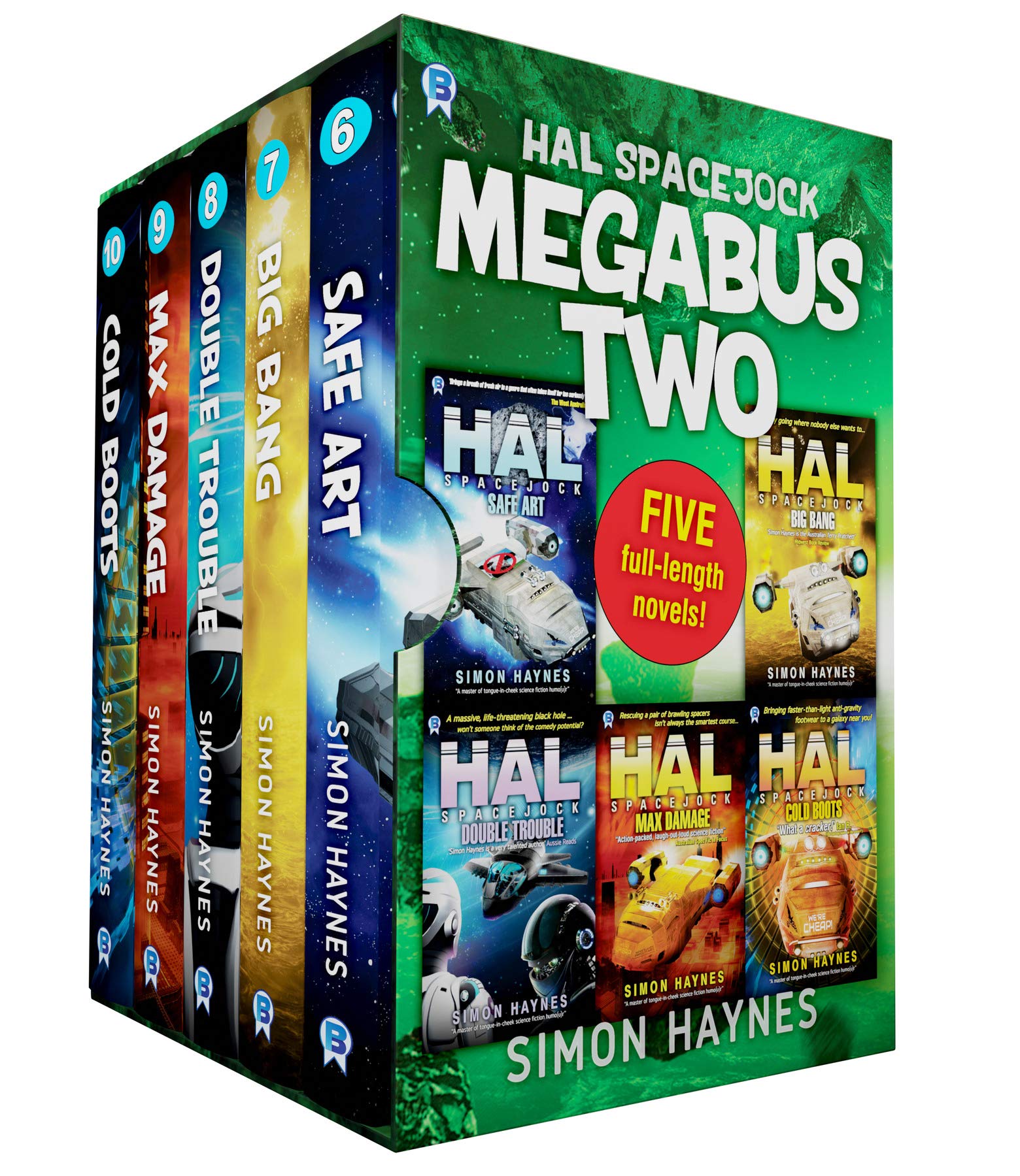 Hal Spacejock Megabus Two: Books 5-10 in the Hal Spacejock series plus ...