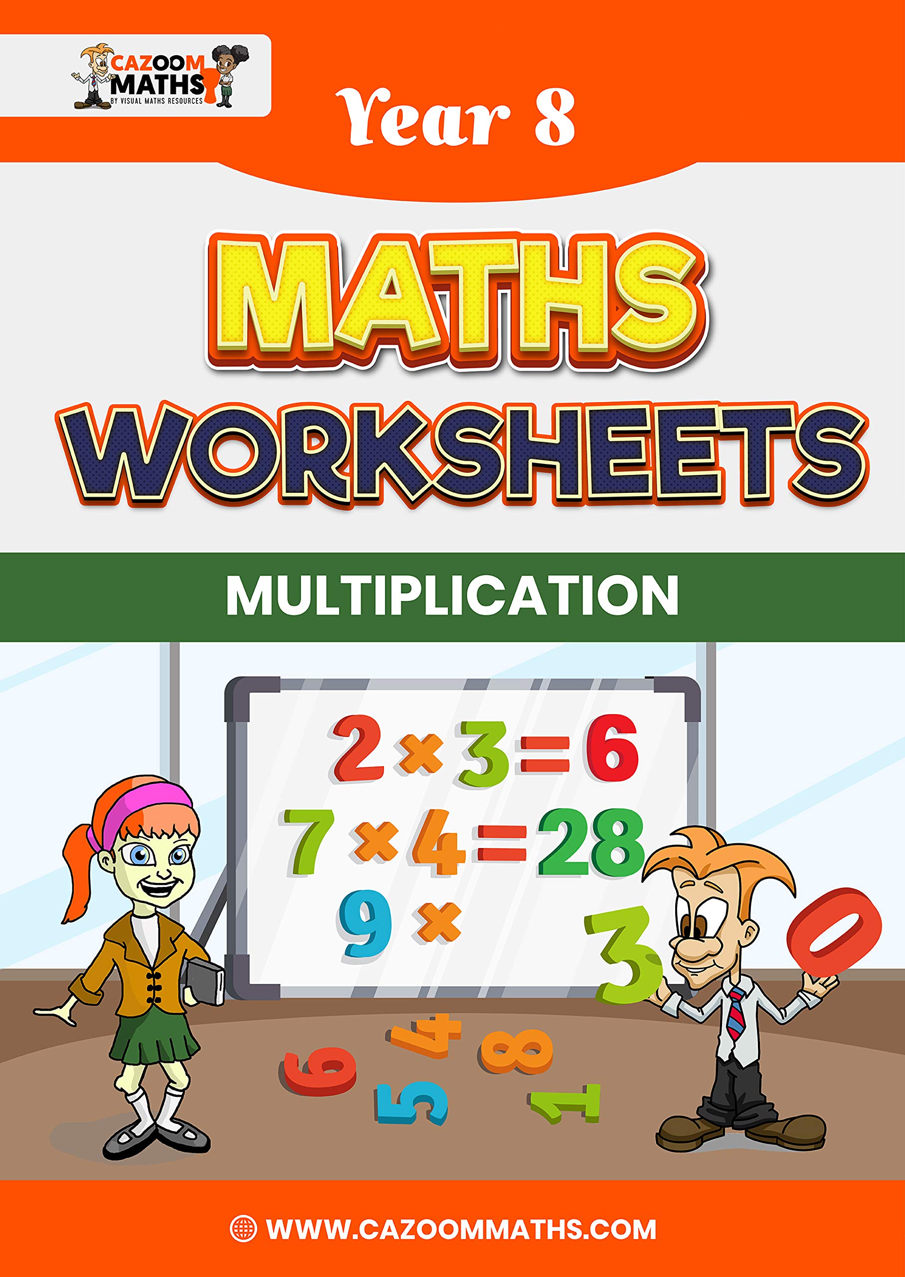 Year 8 Maths Worksheets: Mental Methods - Multiplication by Cazoom ...