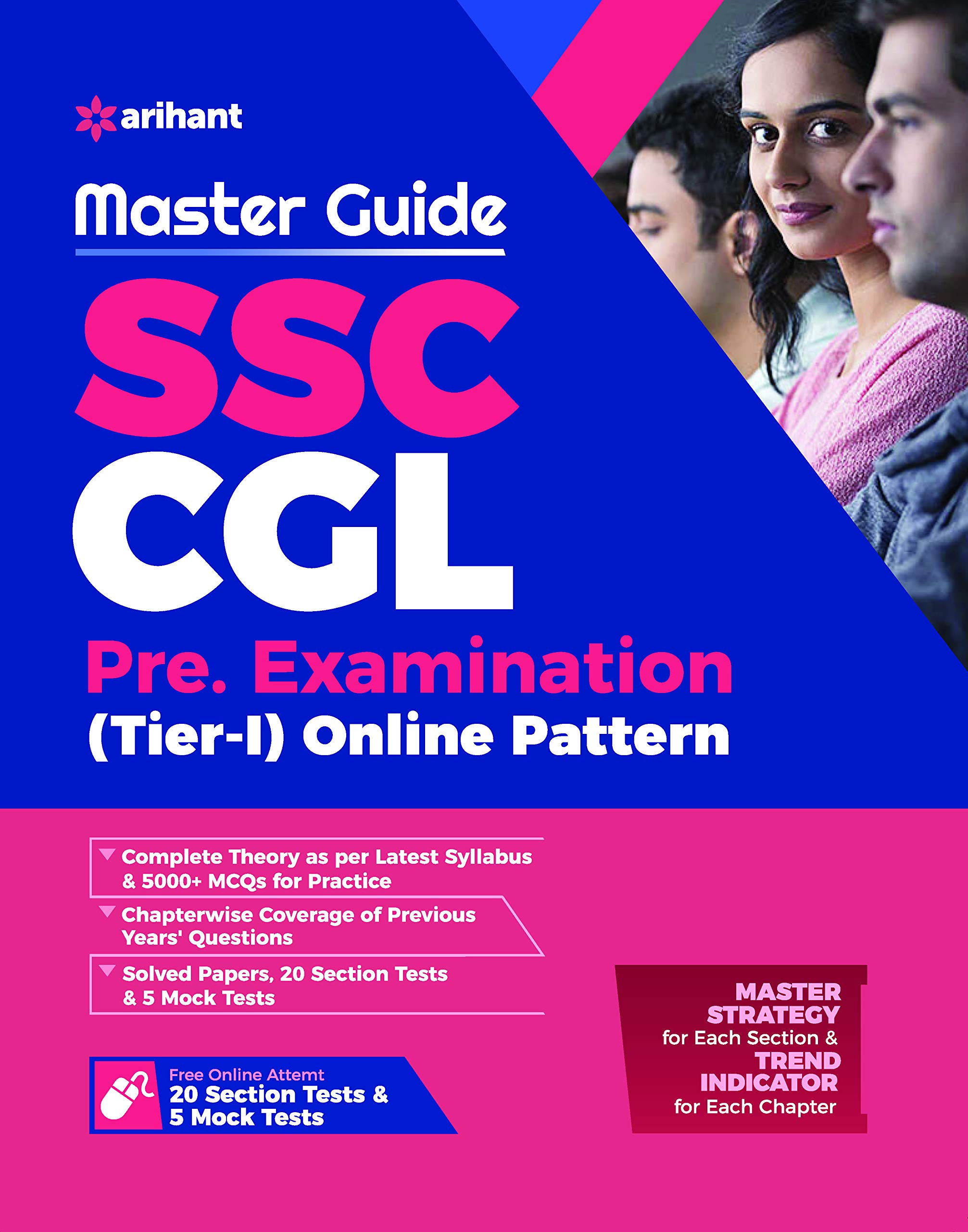 Master Guide SSC CGL Combined Graduate Level Tier-I 2020 by Arihant ...