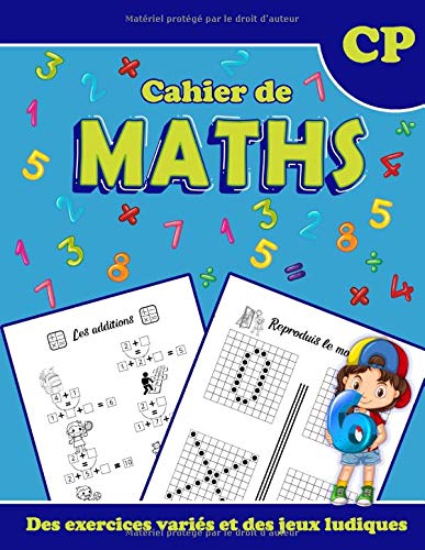 Cahier de maths CP: J'apprends la logique et le calcul mental | Des ...