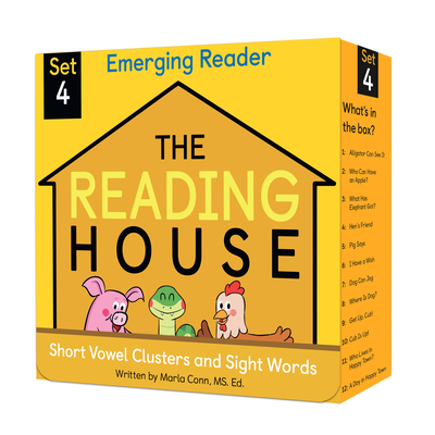 The Reading House Set 4: Short Vowel Clusters and Sight Words by The ...