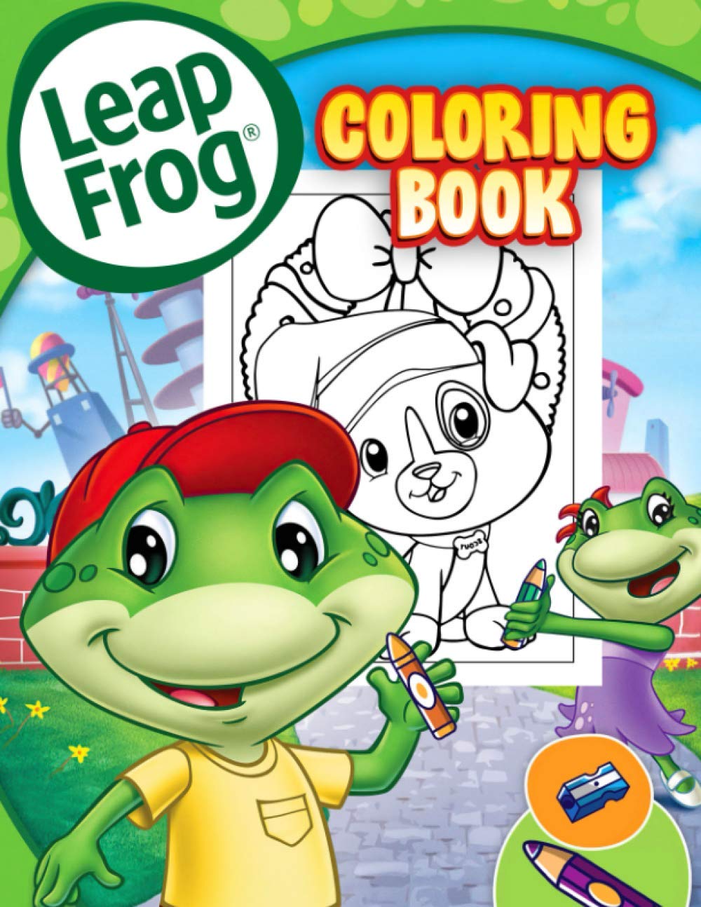 LeapFrog Coloring Book: A Fantastic Book For Stress Relieving ...