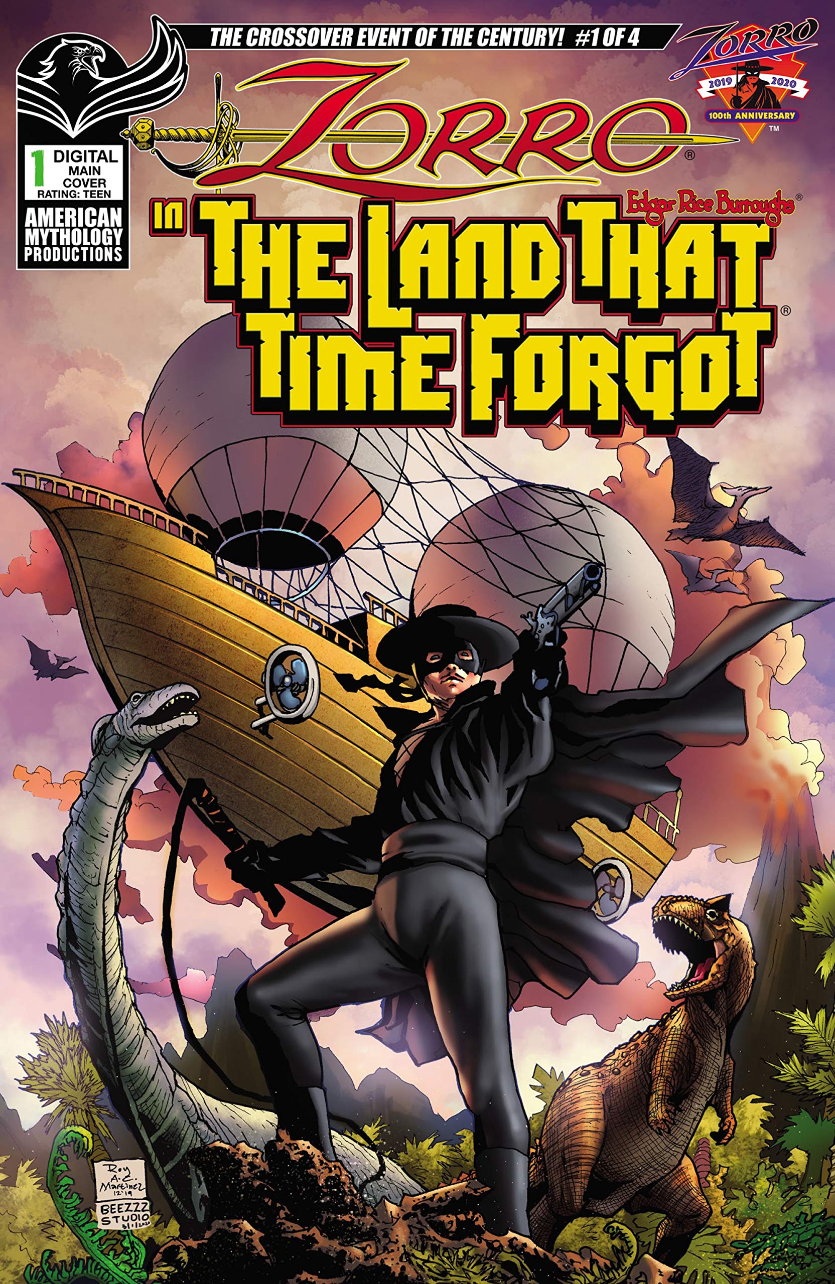 Zorro in the Land That Time Forgot #1 by Mike Wolfer | Goodreads