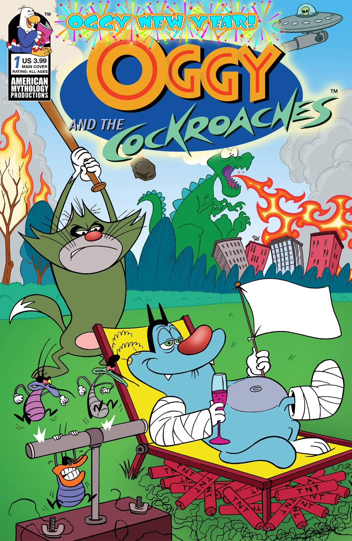 Oggy & The Cockroaches: Oggy New Year by S.A. Check | Goodreads