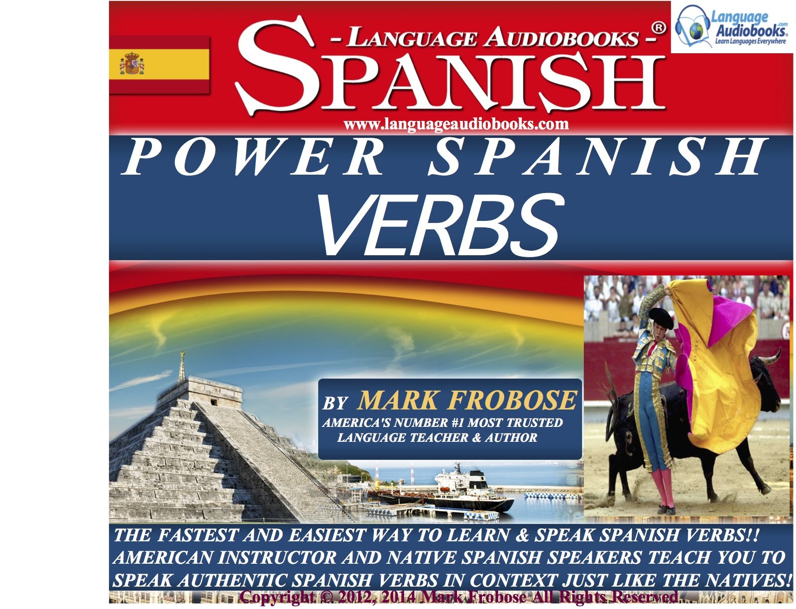 Power Spanish Verbs 1/Complete Listening Guide/5 One Hour Audio CDs by ...