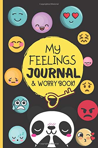 My Feelings Journal & Worry Book: Emotions Journal Log Book For Kids ...