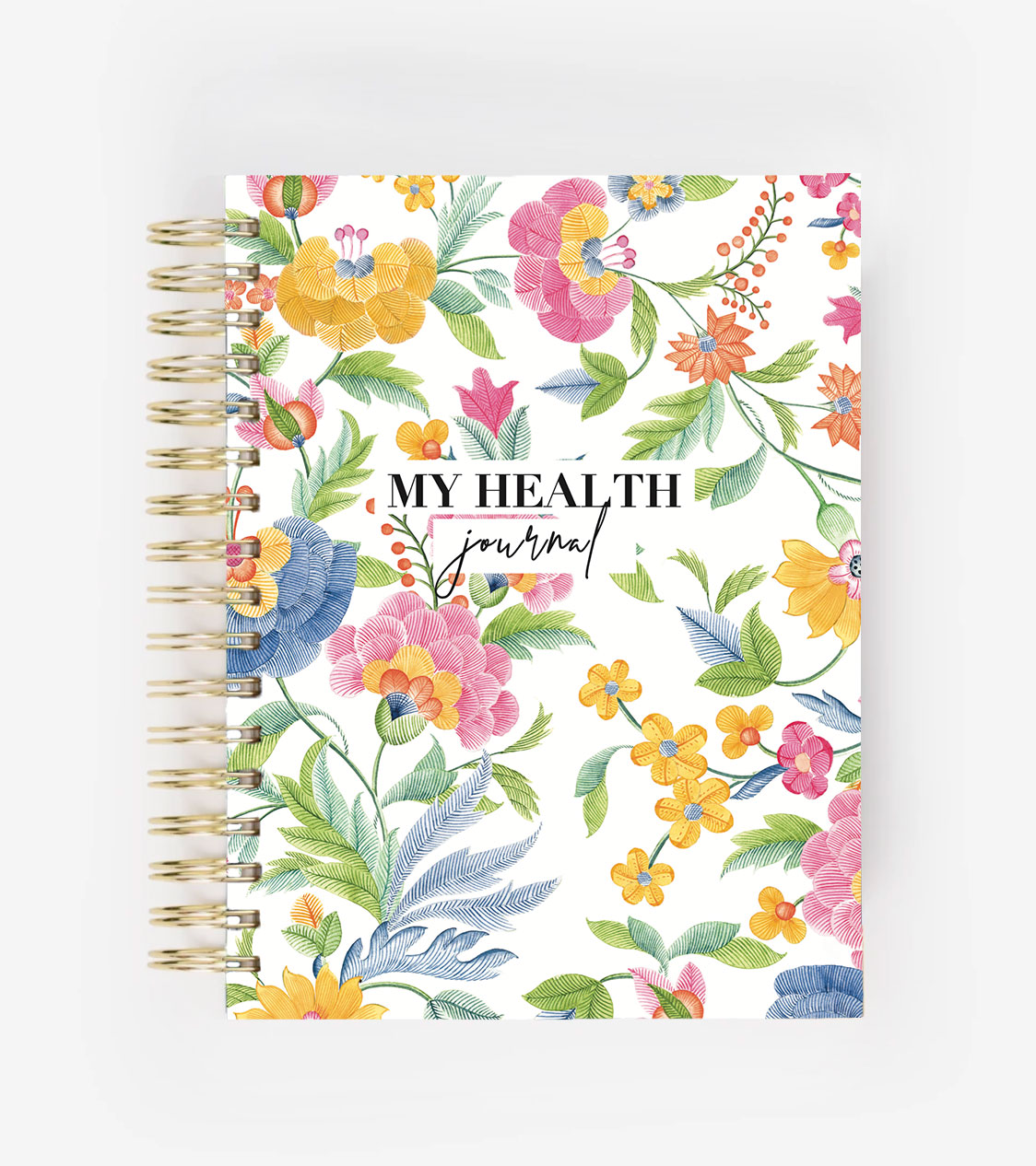 My Health Journals - Floral Edition - Organized, a personal health and ...