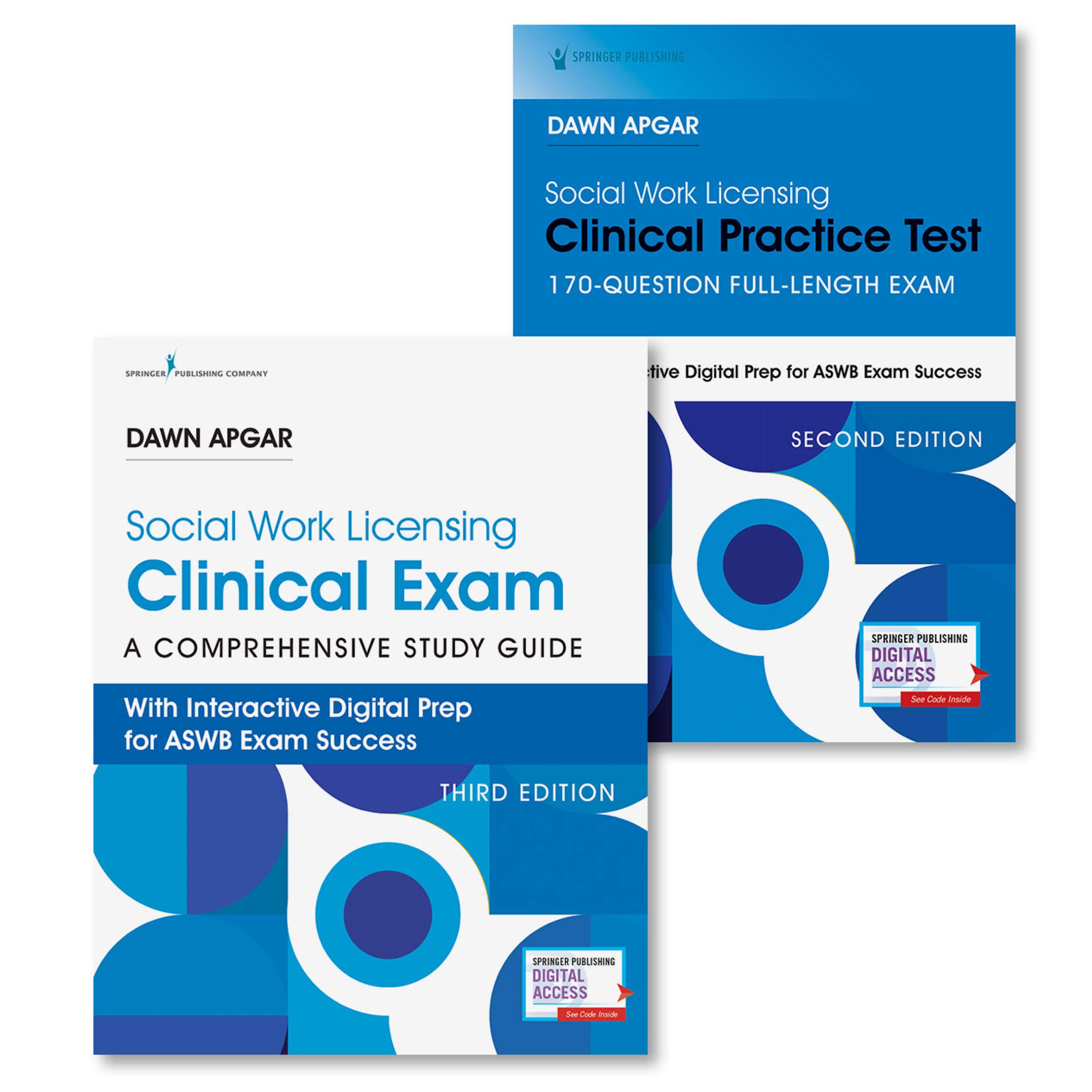 Social Work Licensing Clinical Exam Guide and Practice Test Set: A ...