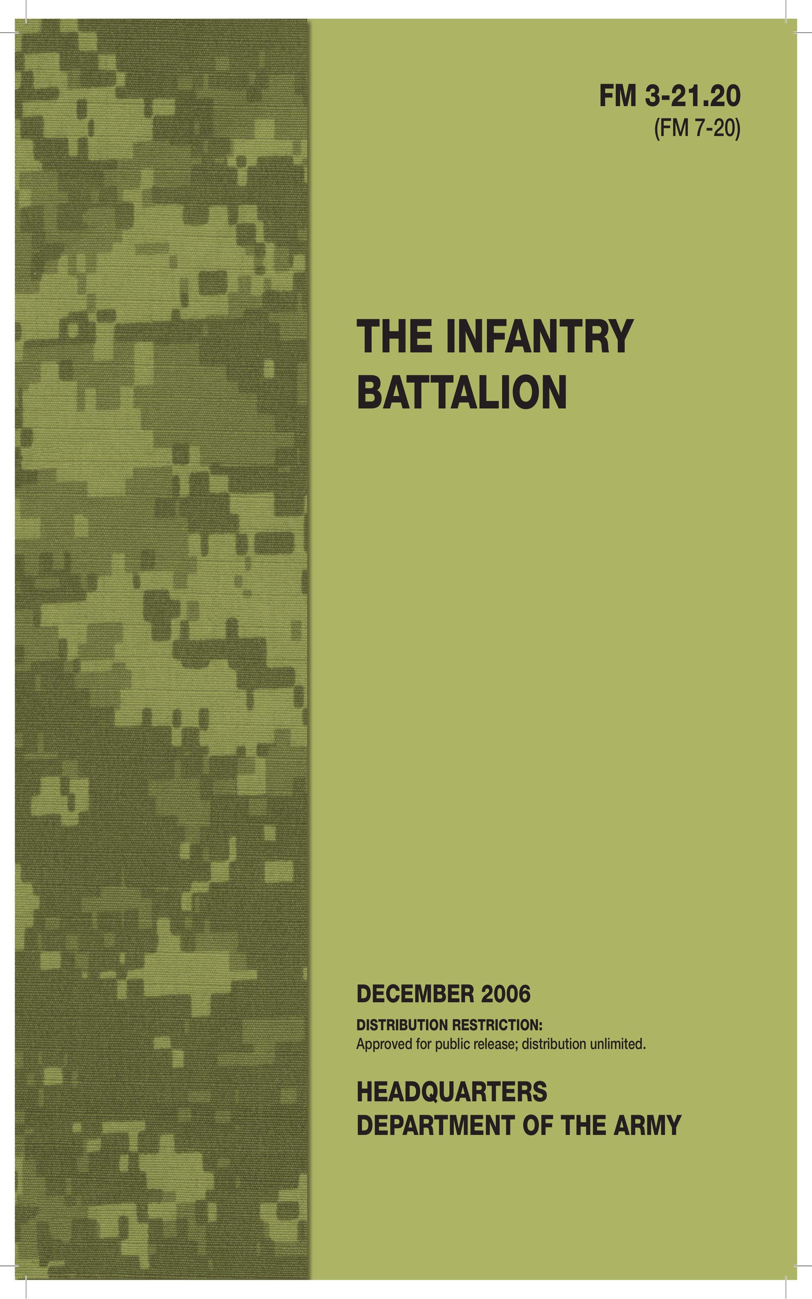 U.S Army Infantry Battalion Field Manual FM 3-21.20 by U.S. Department ...