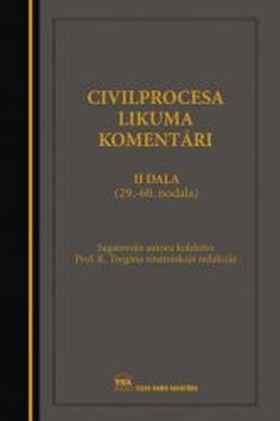 CIVILPROCESA LIKUMA KOMENTĀRI. II daļa by Kalvis Torgāns | Goodreads