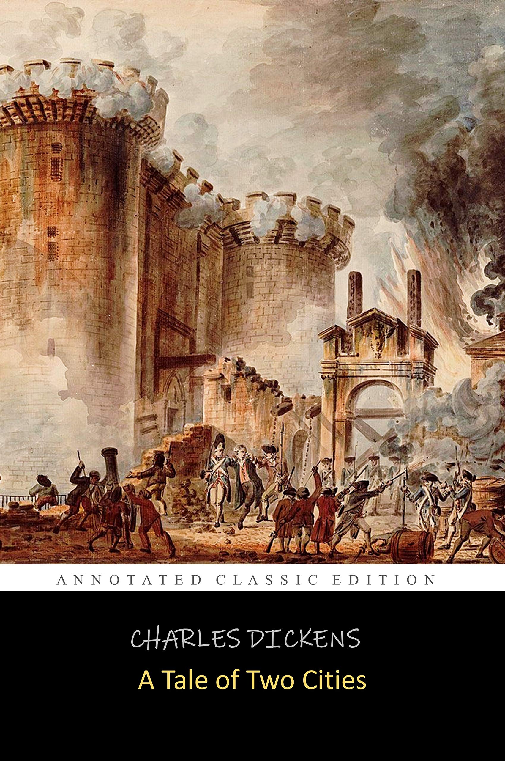 A Tale of Two Cities Annotated Book With Classic Edition by Charles ...