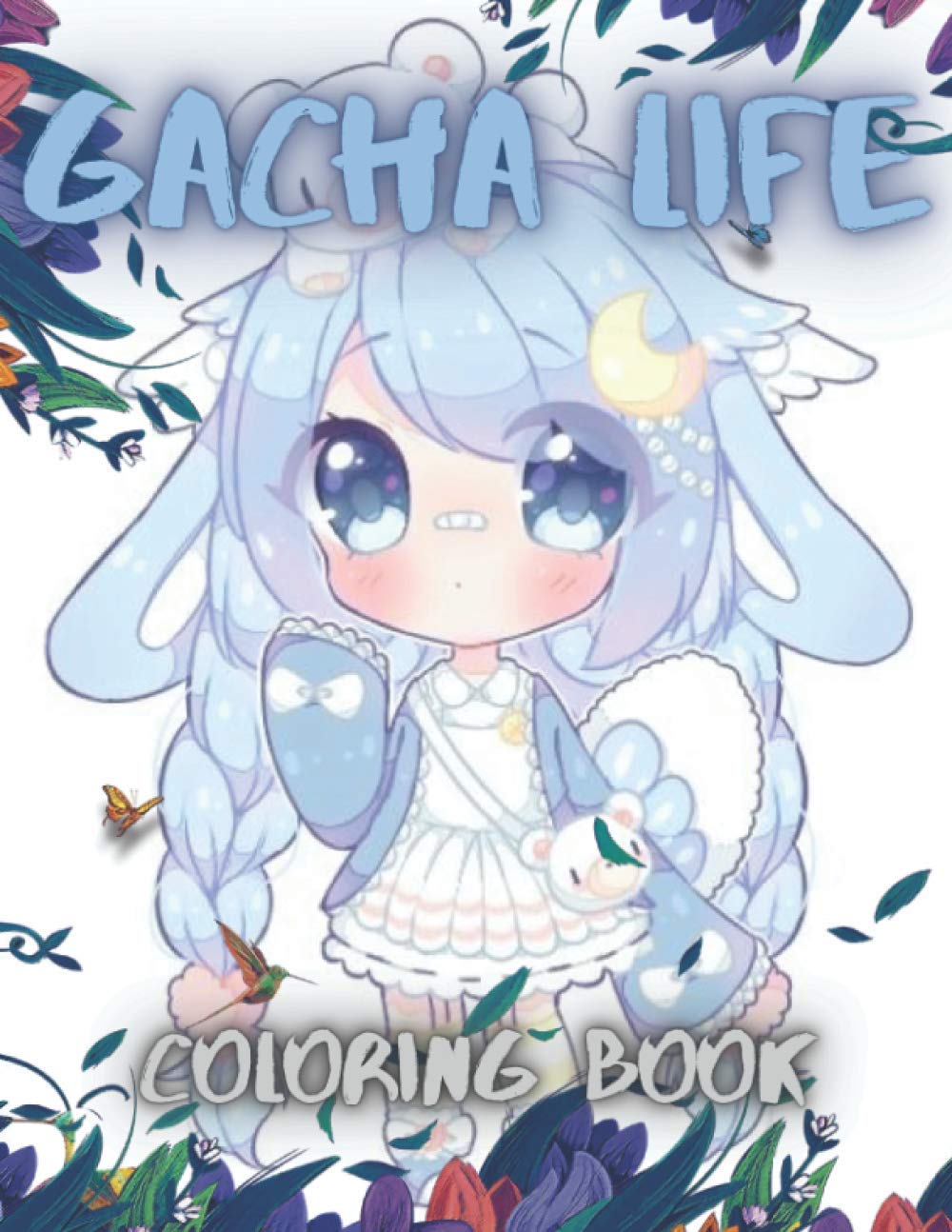 Gacha Life Coloring Book: Gacha Life Fantastic Adults Coloring Books ...