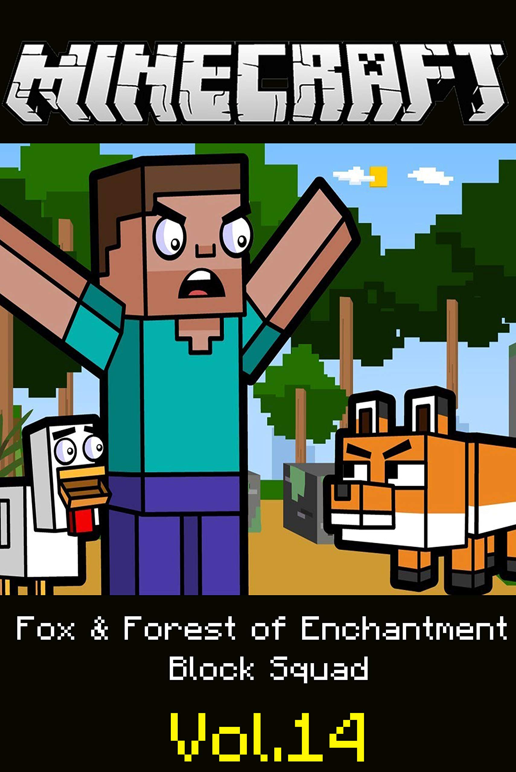 Fox & Forest of Enchantment | Block Squad: Minecraft funny story comics ...