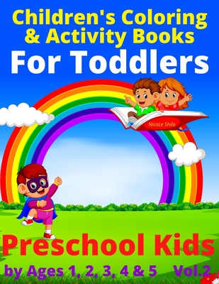 Children's Coloring & Activity Books For Toddlers Preschool Kids by ...