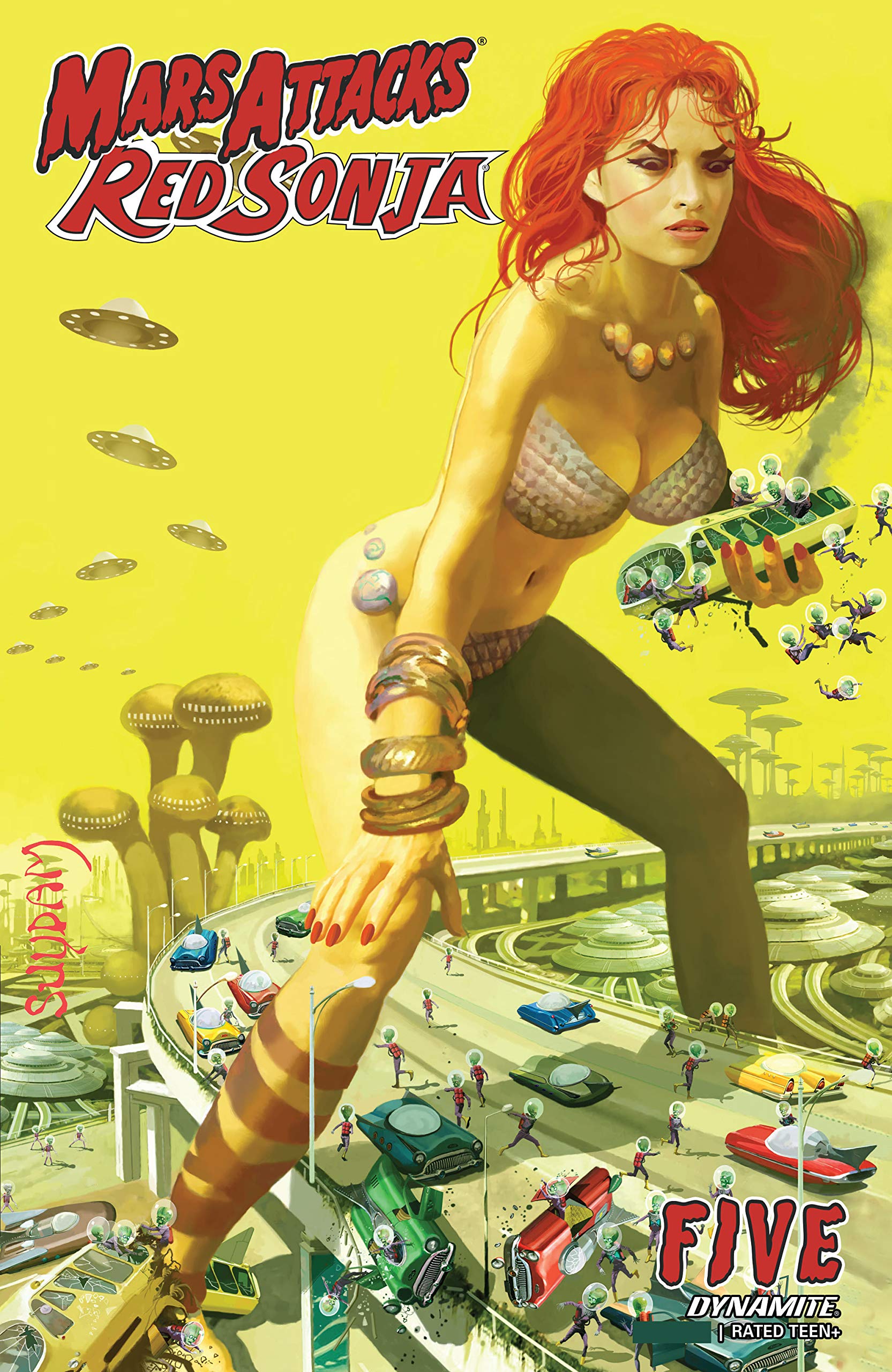 Mars Attacks Red Sonja #5 by John Layman | Goodreads