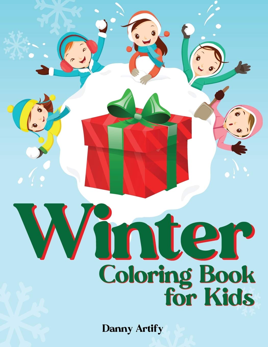Winter Coloring Book for Kids: Winter Scenes for Drawing Featuring ...