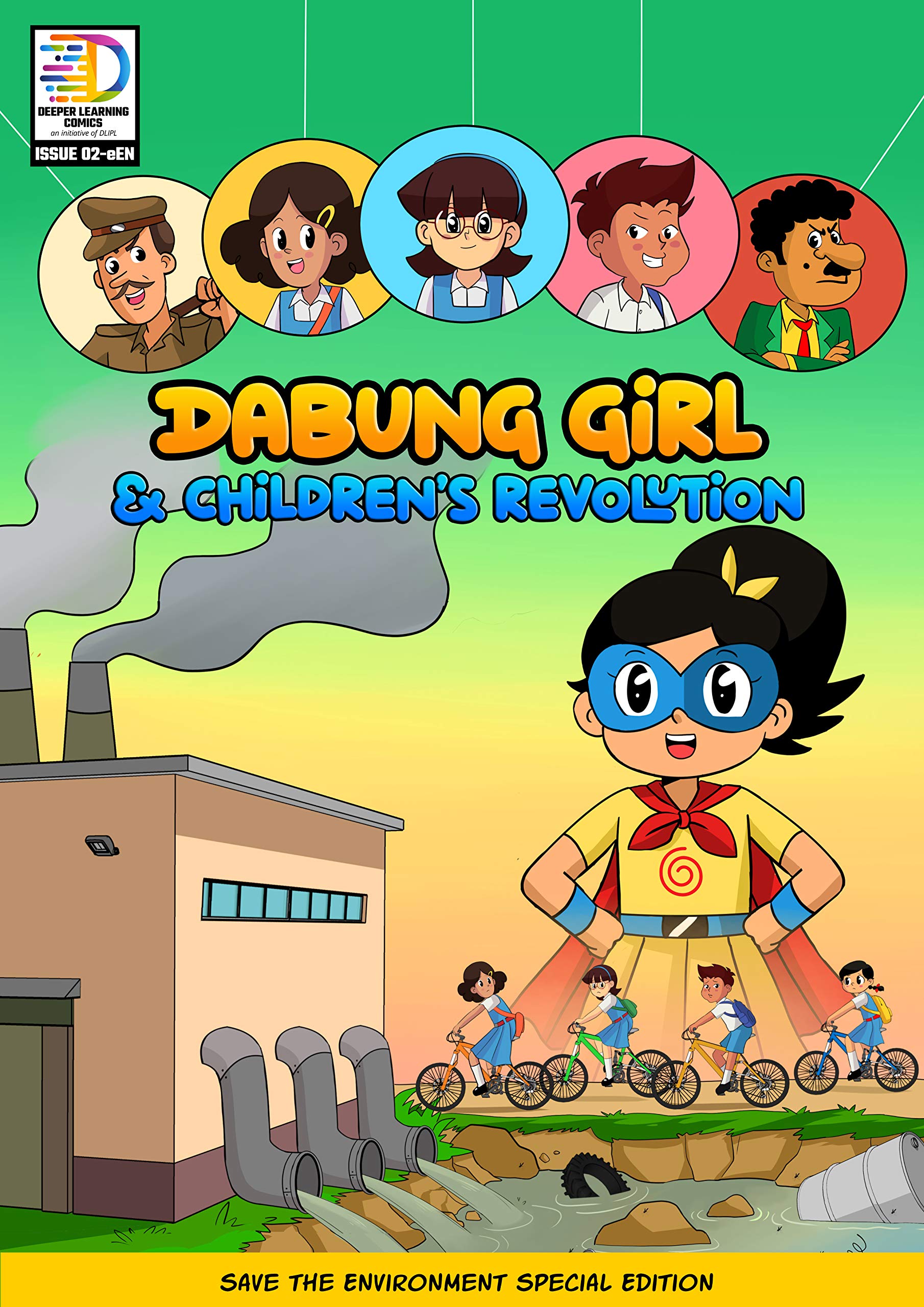 Dabung Girl and Children’s Revolution: Superhero Comic Book for Kids ...