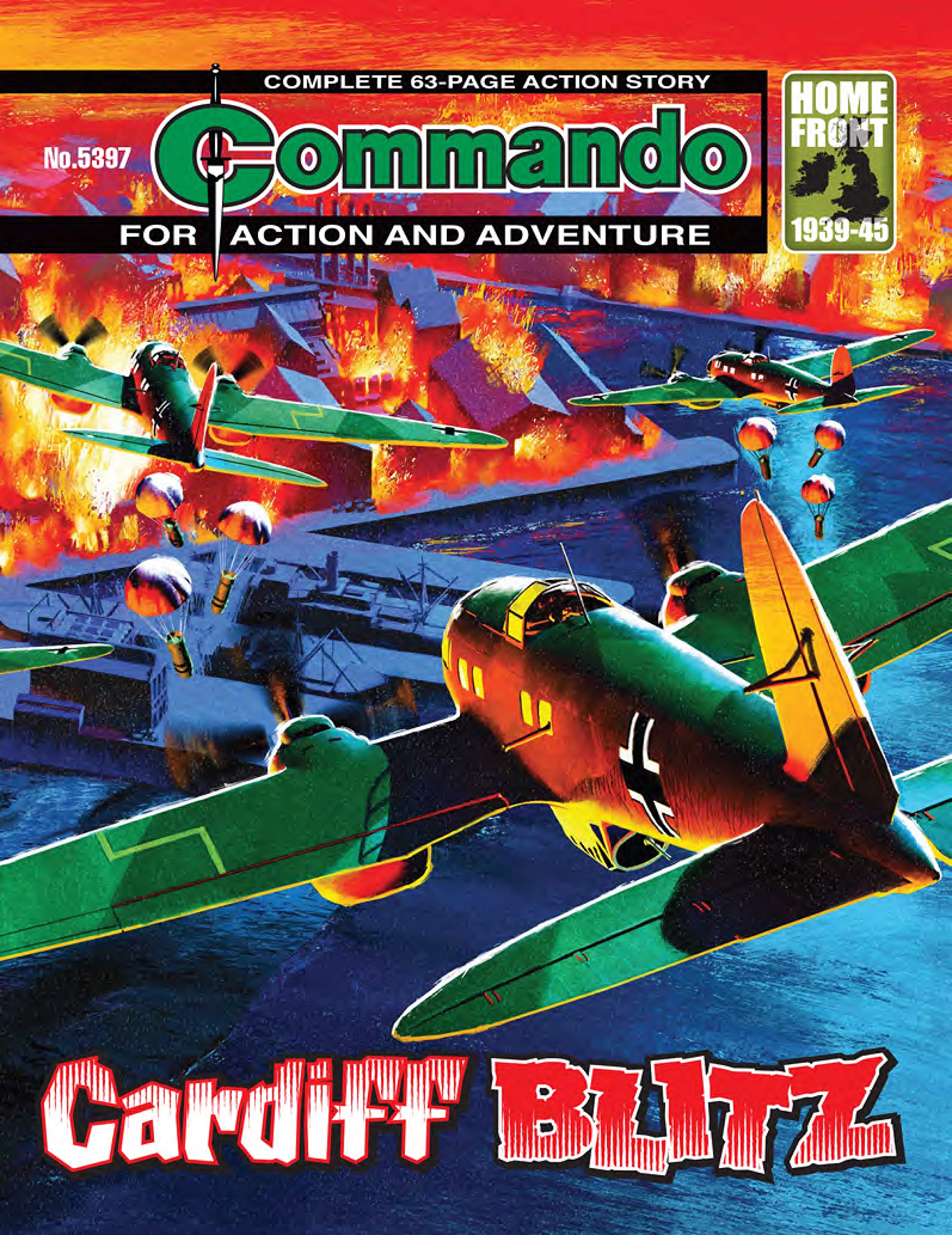 Commando #5397: Cardiff Blitz by Gary Dobbs | Goodreads
