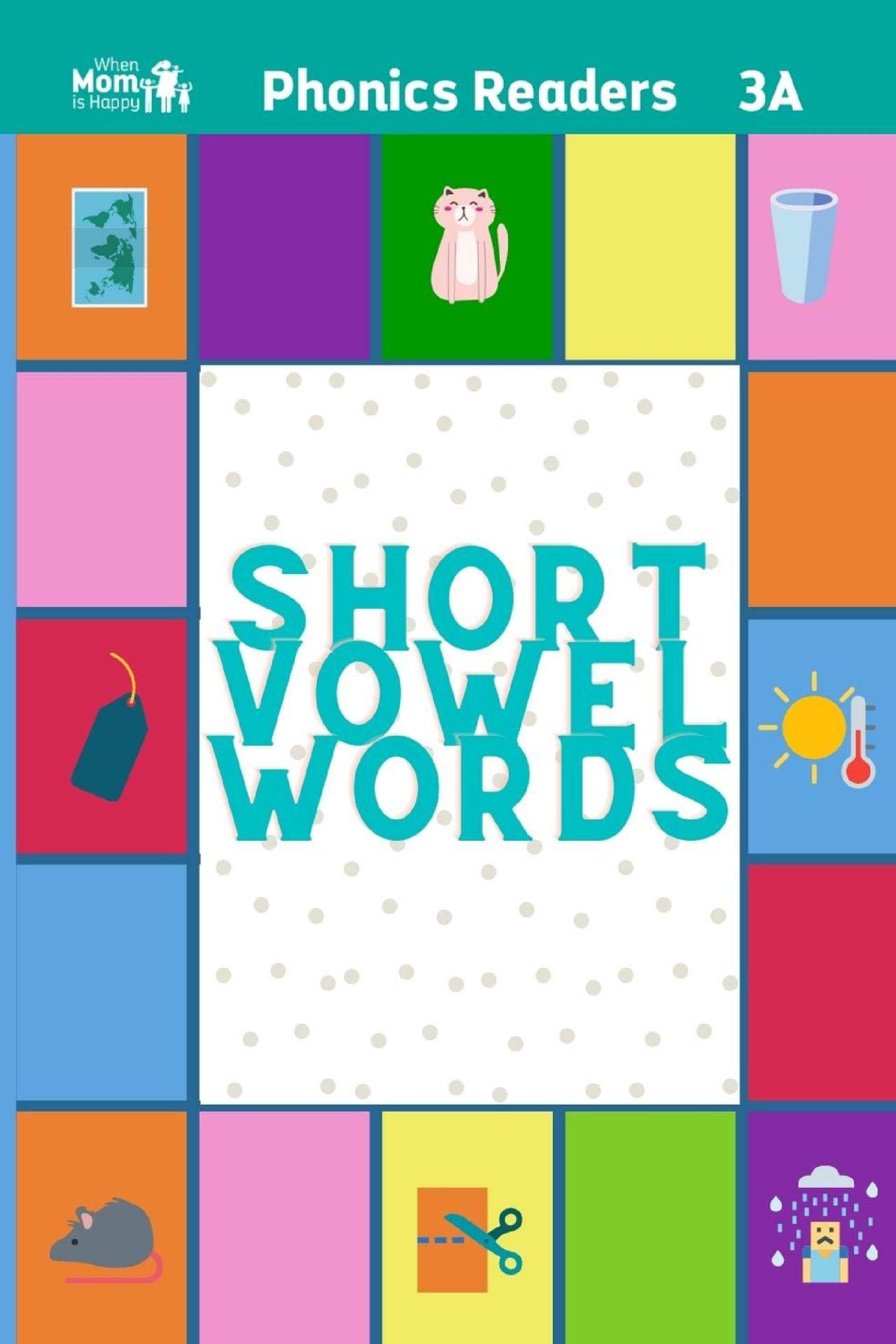 Short Vowel Words: Phonics Readers Beginner Reader Books by WMH Reading ...