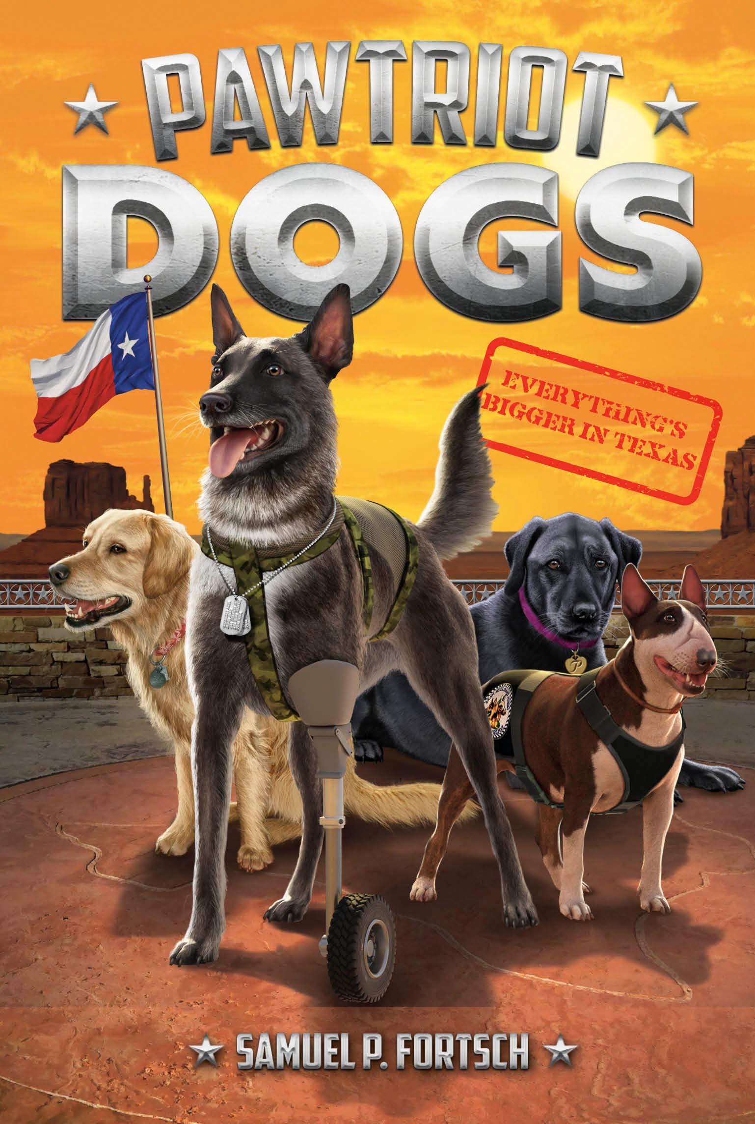 Everything's Bigger in Texas #2 (Pawtriot Dogs) by Samuel P. Fortsch ...