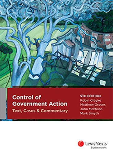 Control of Government Action: Text Cases and Commentary by Groves ...