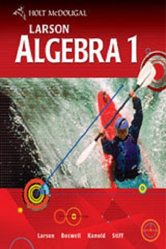 Holt McDougal Larson Algebra 1: Transparency Book: Chapter 2 Algebra 1 ...