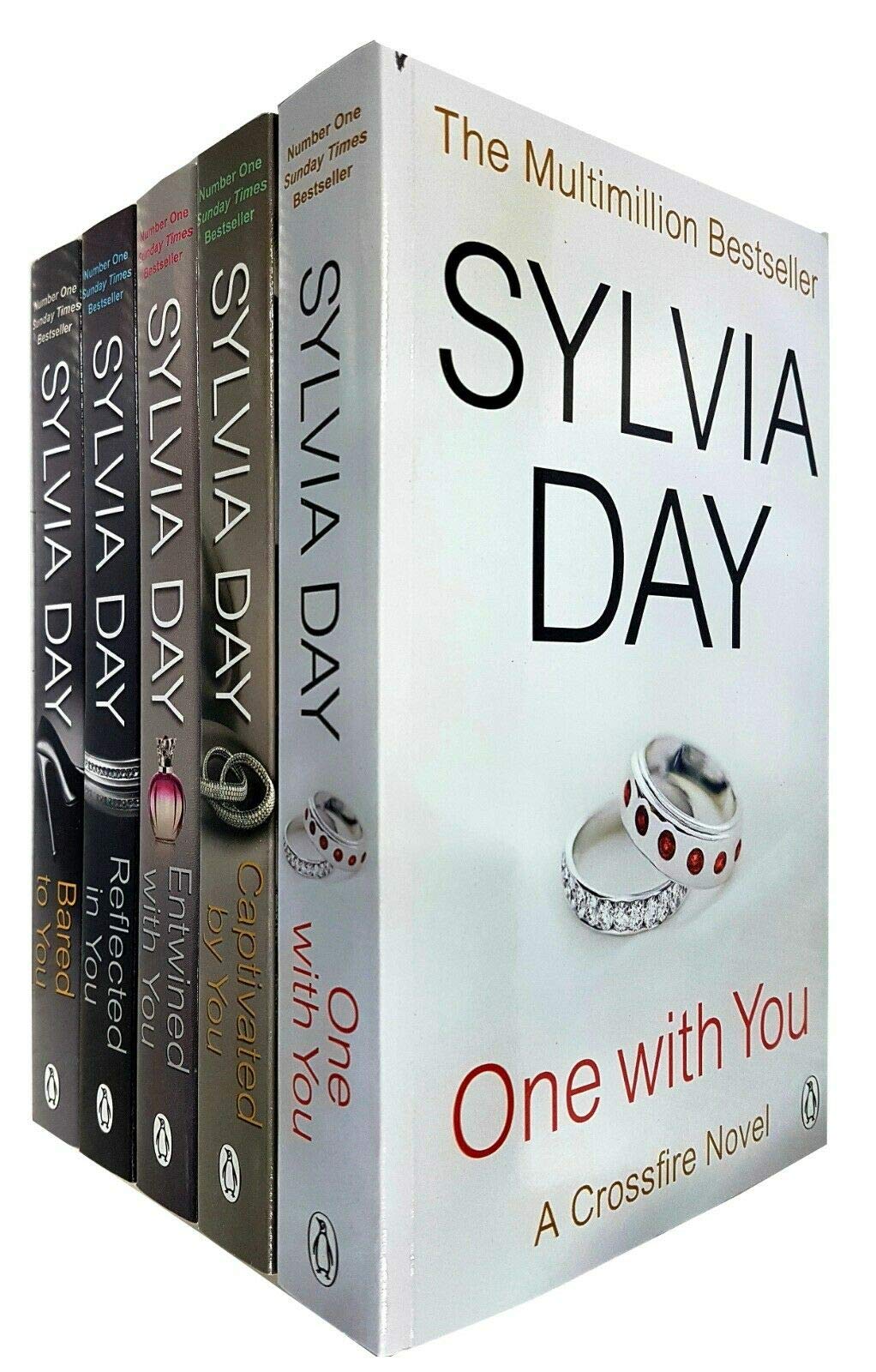 A Crossfire Novel 5 Books Collection Set By Sylvia Day by Sylvia Day ...