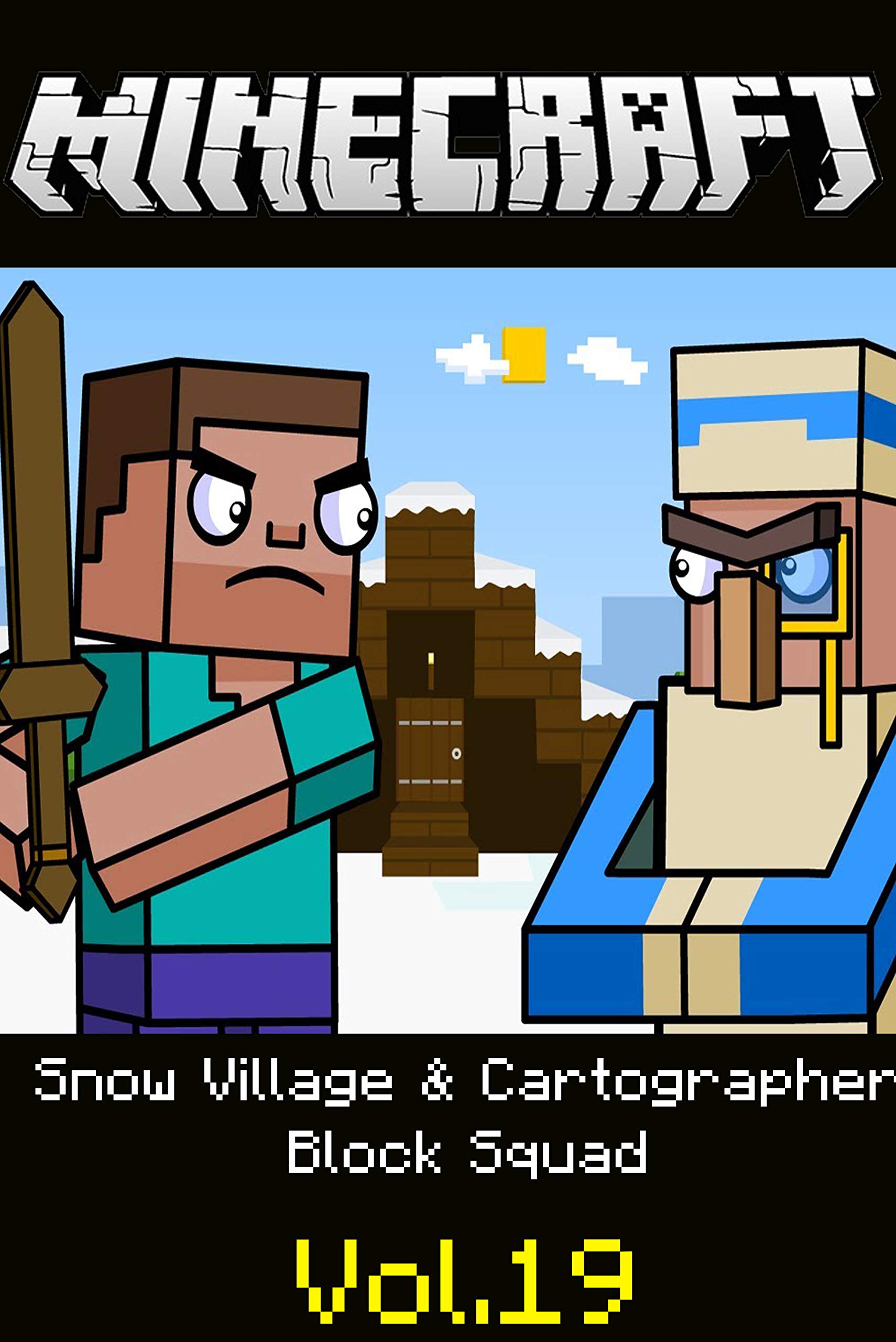 Snow Village & Cartographer | Block Squad: Minecraft funny story comics ...