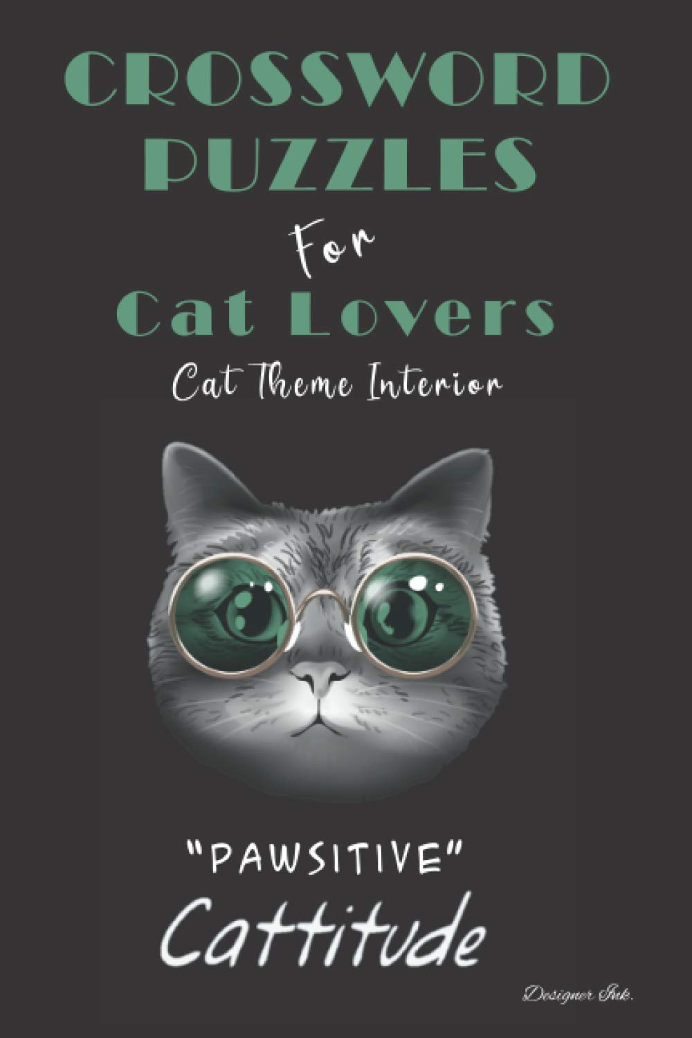 Crossword Puzzles for Cat Lovers: Professional Custom Themed Cat ...