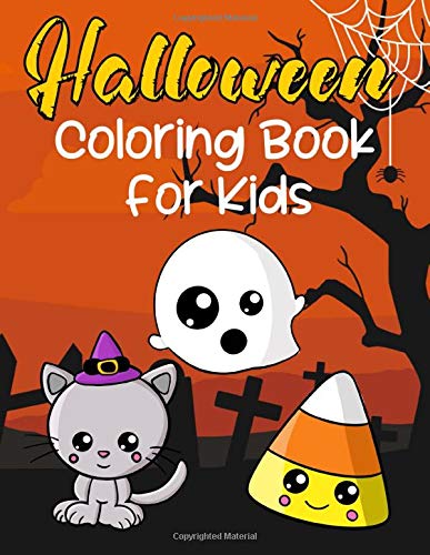Halloween Coloring Book For Kids: Cute Animals In Costume Books For ...