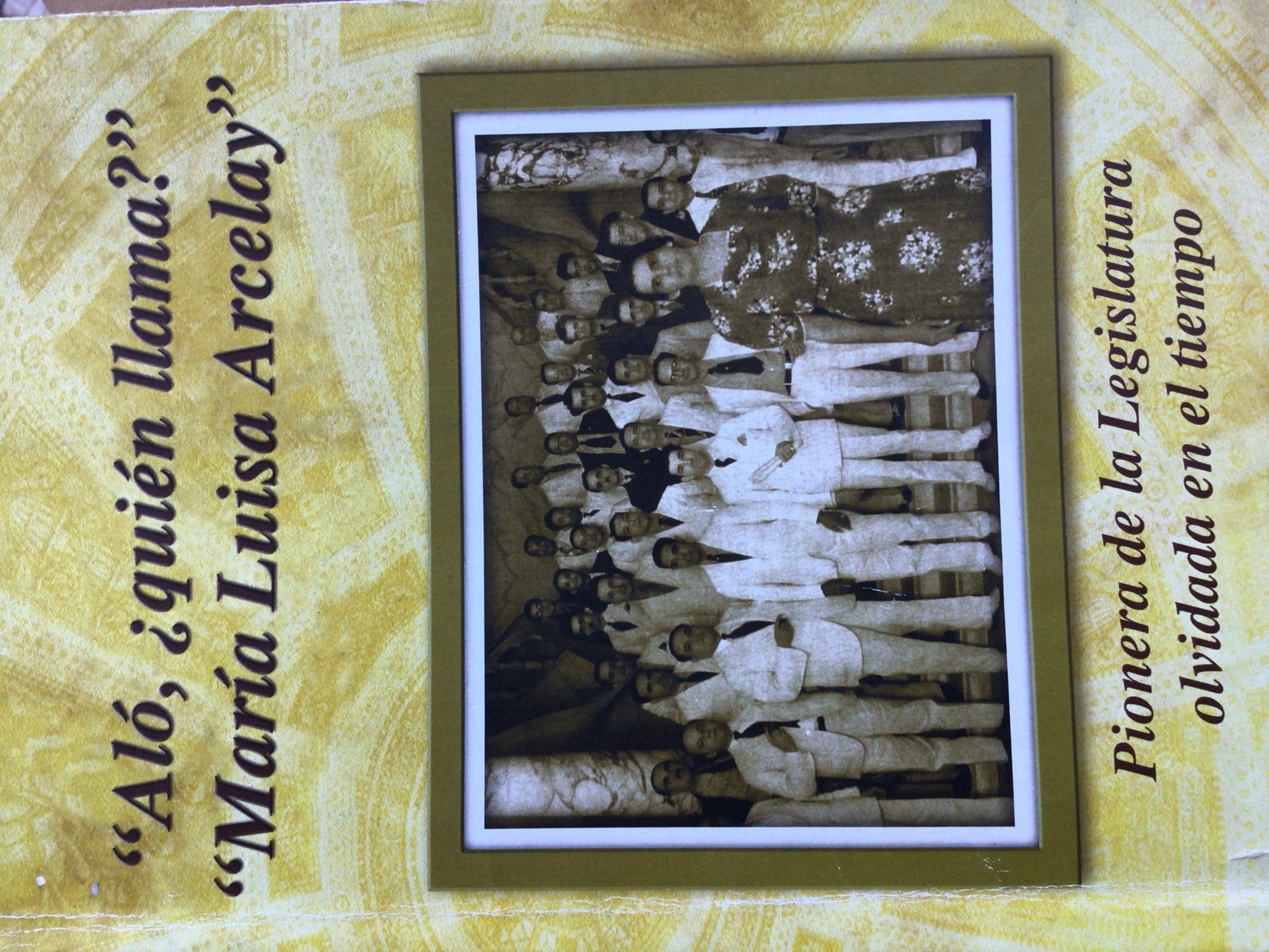 Maria luisa arcelay: pionera de la legislatura olvidada en el tiempo by ...