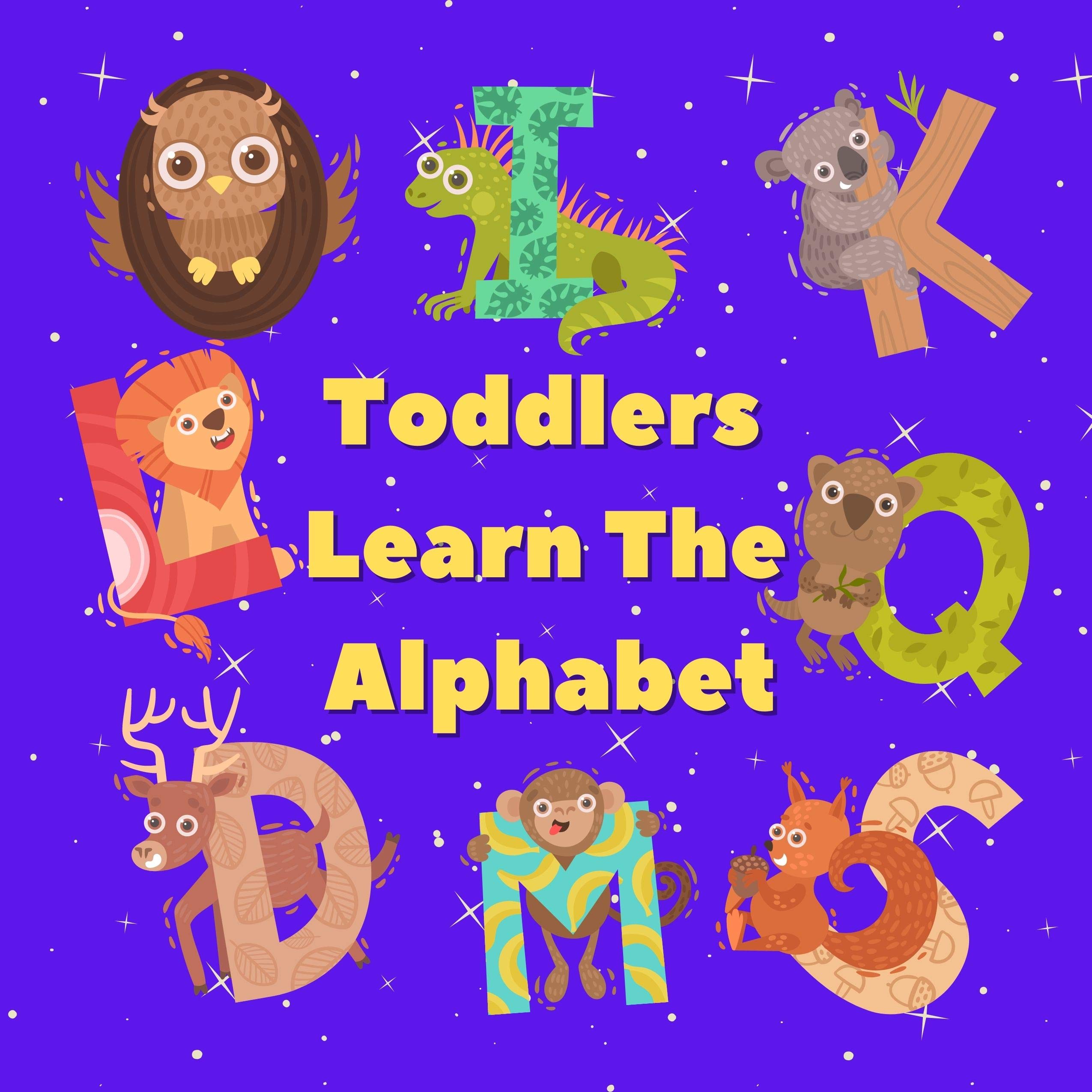 Toddlers Learn The Alphabet: Fun Educational Book With Little Animals ...