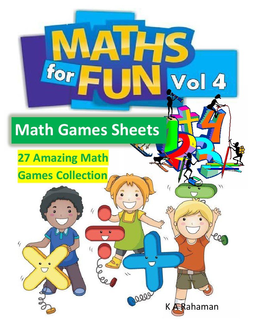 Math For Fun Vol 4: 27 Amazing Math Games collection, Cool Math Games ...