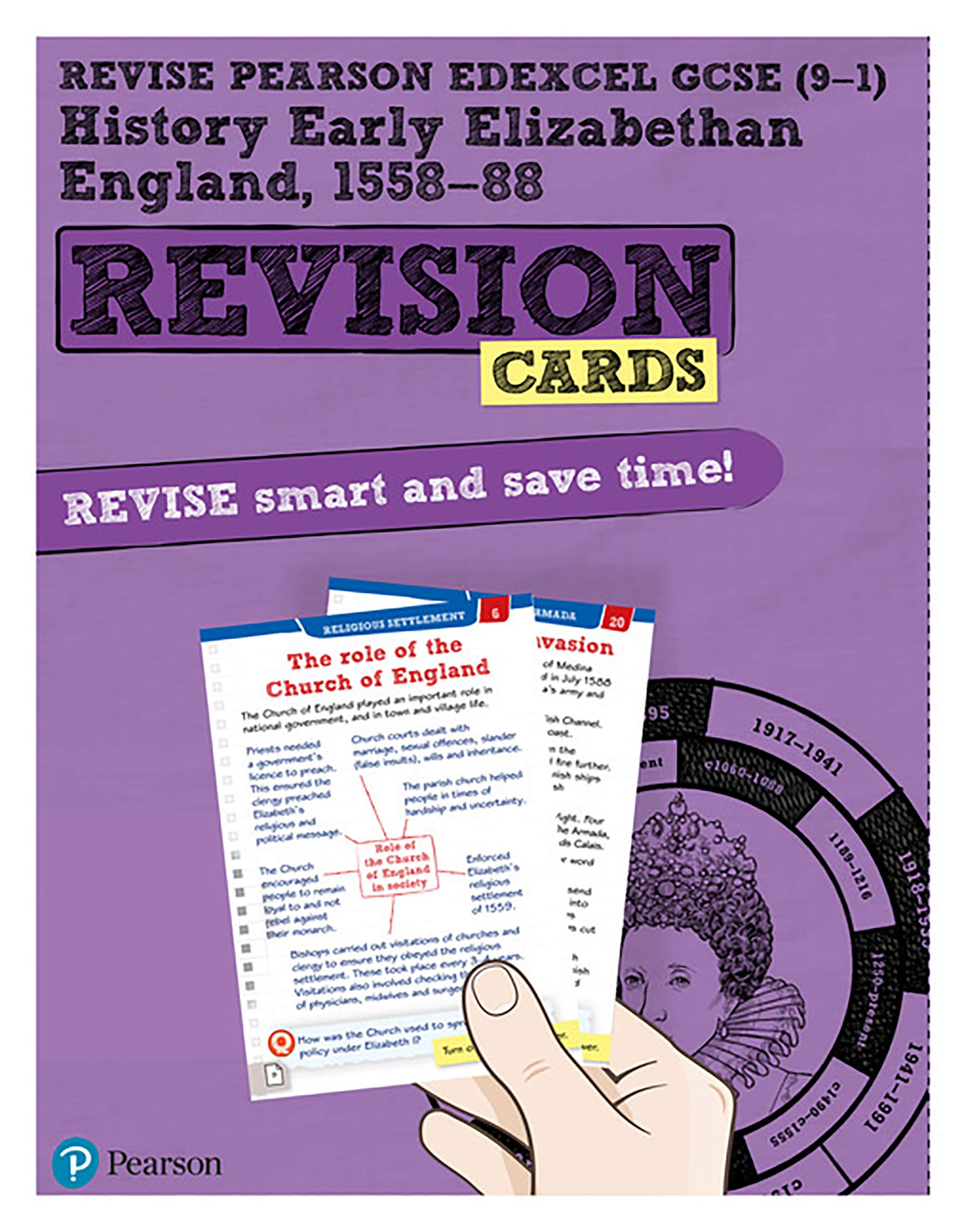 Revise Edexcel GCSE (9-1) History Elizabethan England Revision Cards ...